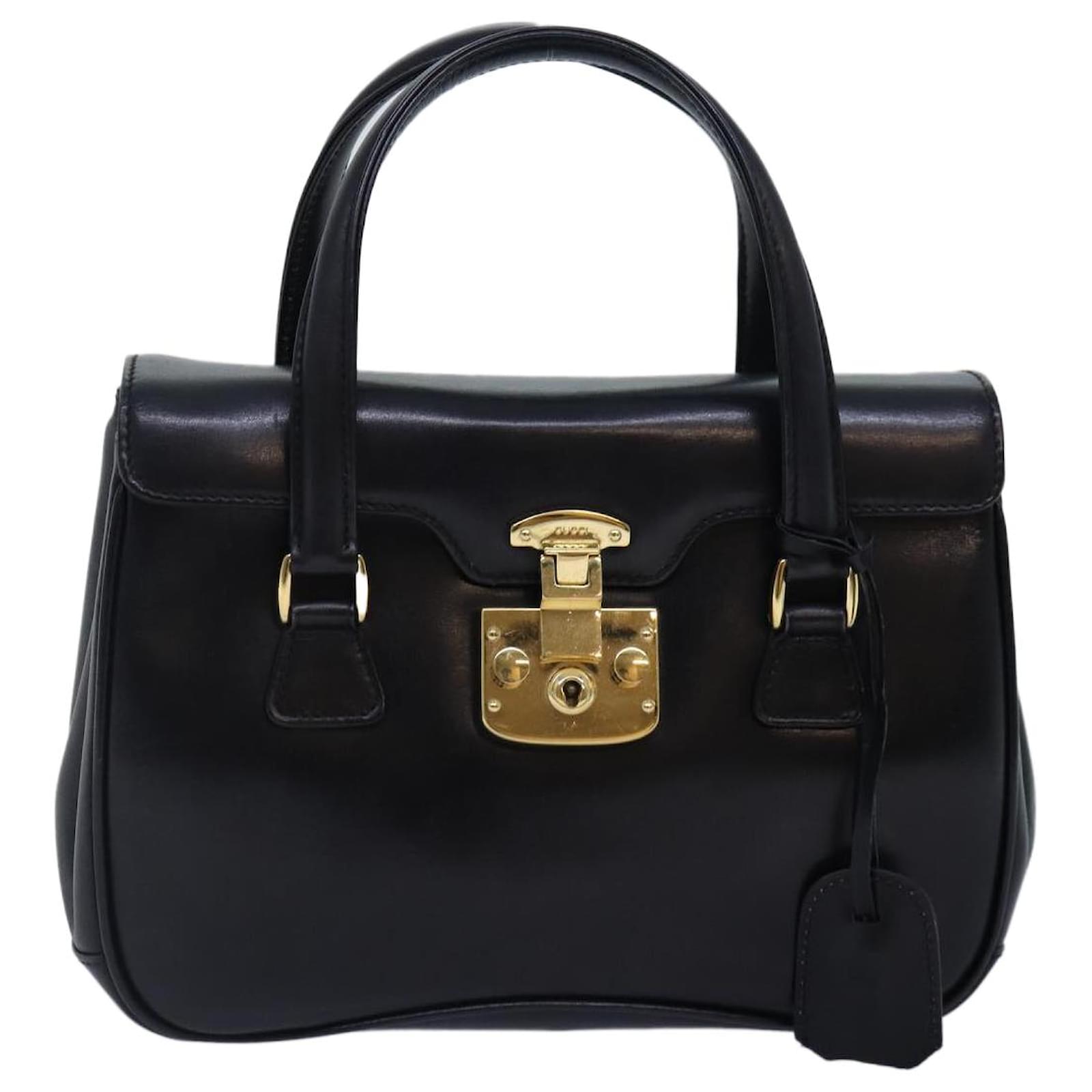 Gucci Lady Lock Black Leather ref.1677675 - Joli Closet
