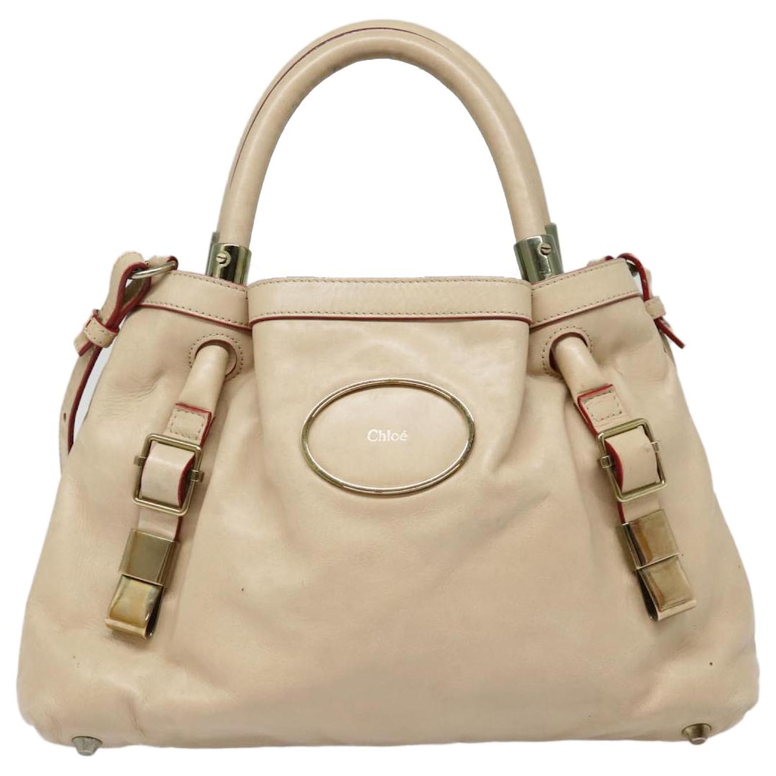 Chloé Victoria Beige Leather ref.1677900 - Joli Closet