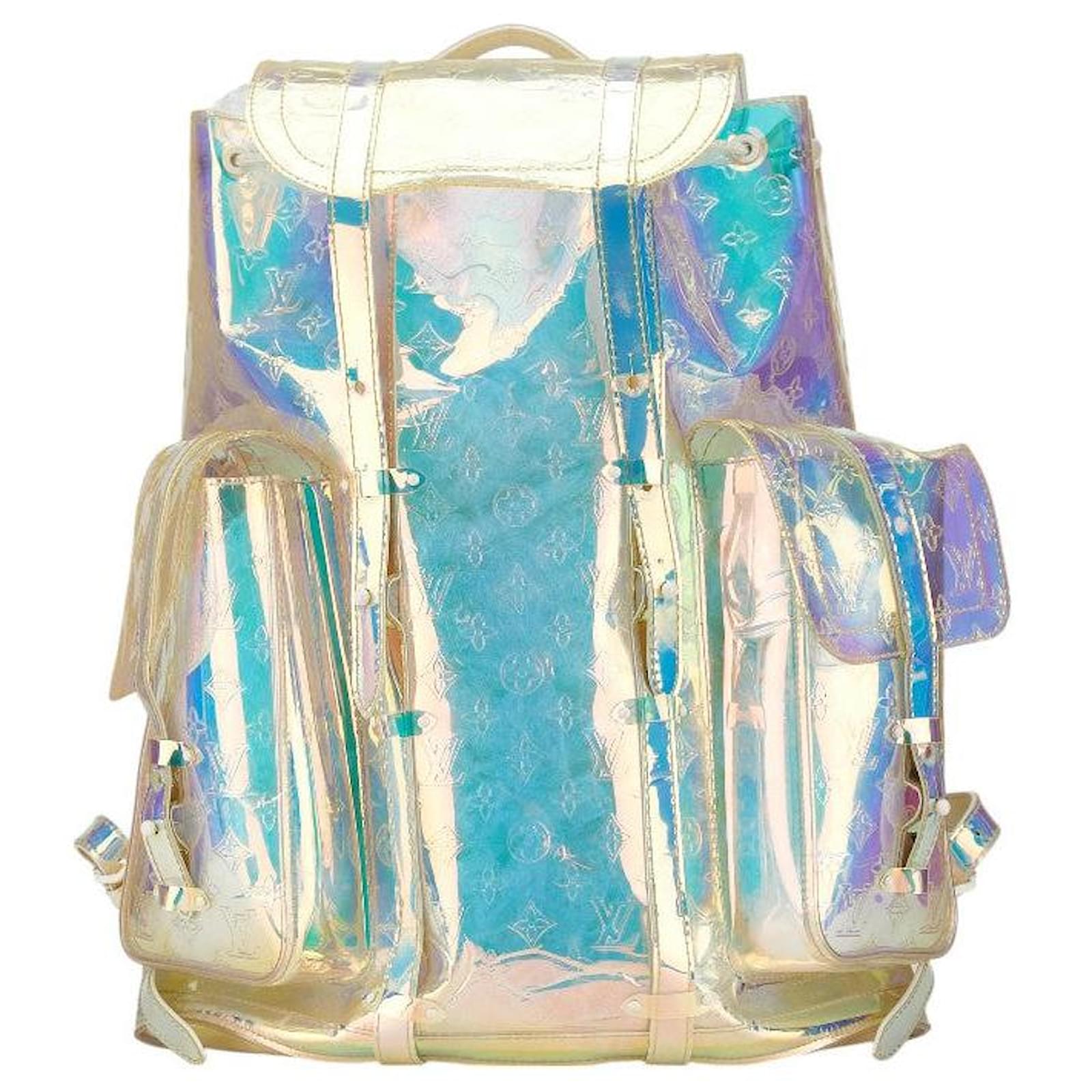 Louis Vuitton Christopher GM Monogram Prism Backpack Cloth ref.1678246 ...