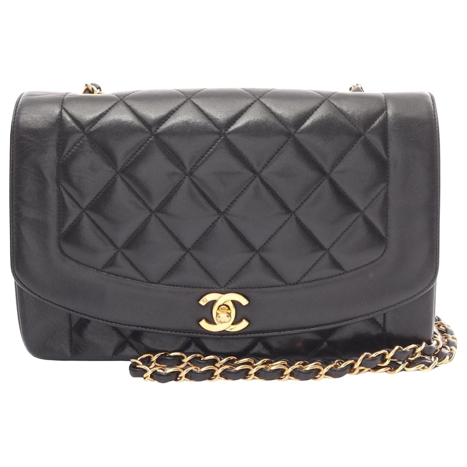 Chanel Diana Black Leather ref.1679796 - Joli Closet