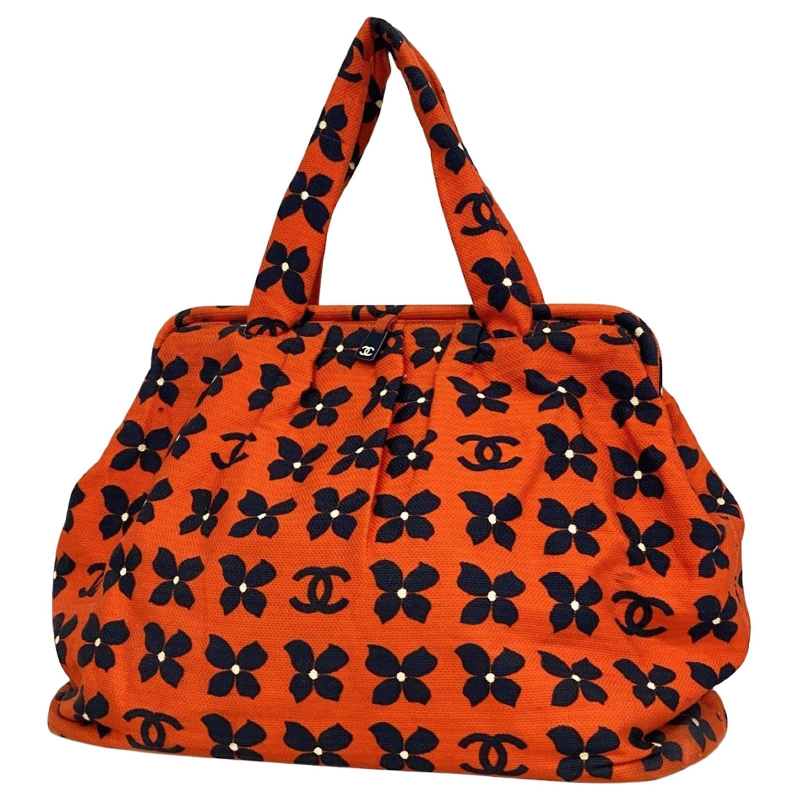 Chanel Coco Mark Orange Cloth ref.1680104 - Joli Closet