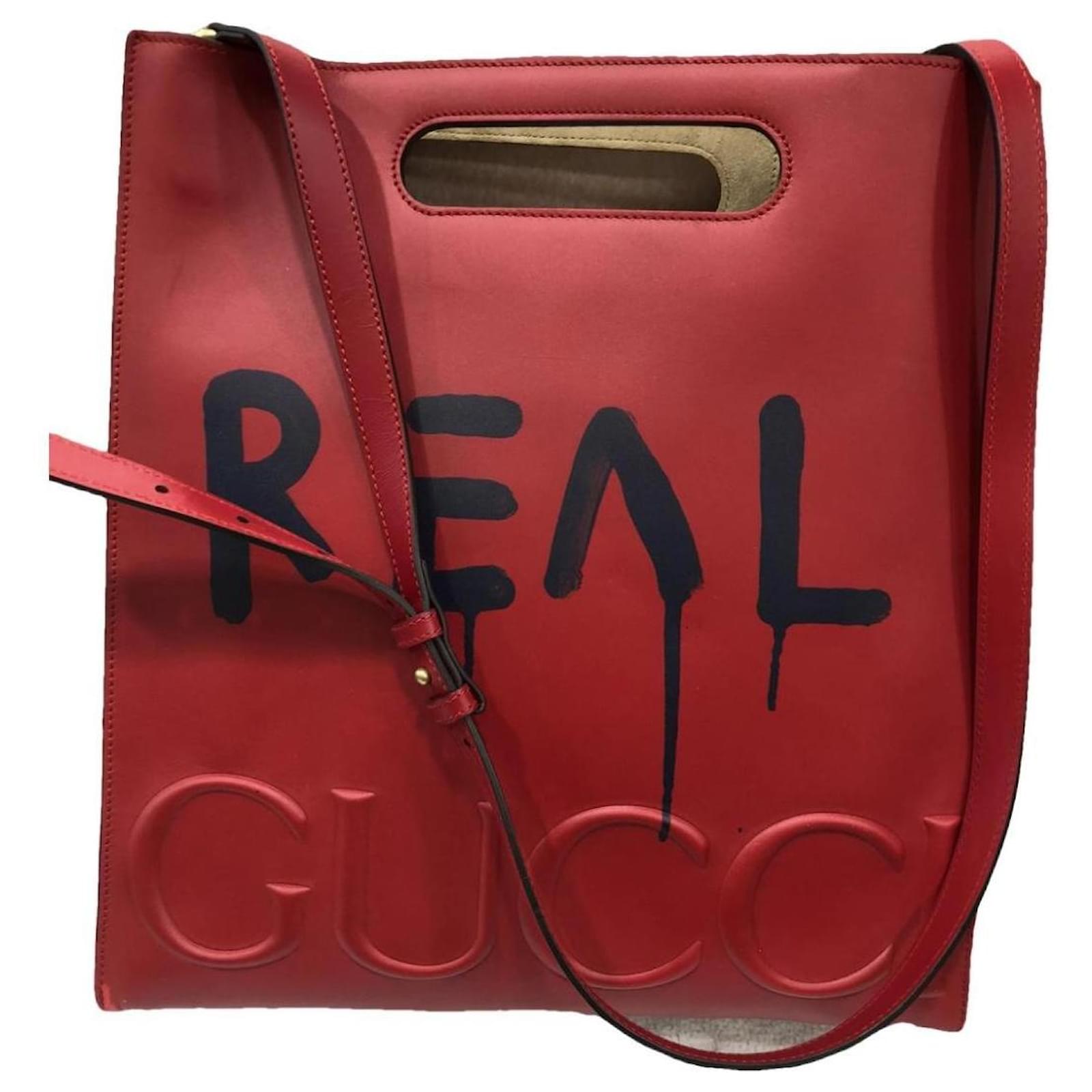 Gucci Limited Edition Bag Red Leather ref.1685351 - Joli Closet