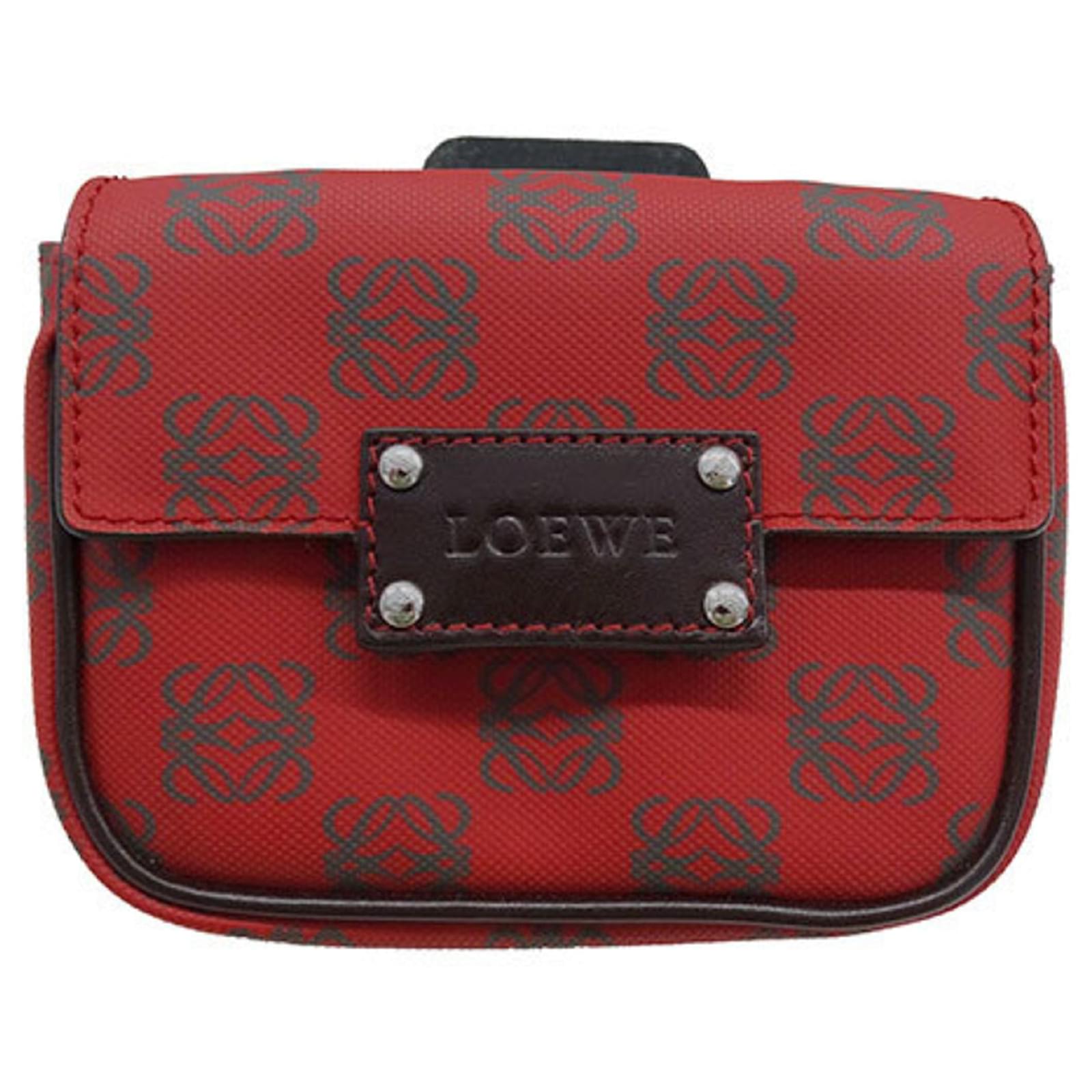 Loewe Red Anagram Body Bag Plastic ref.JC1700098 (Sold) - Joli Closet