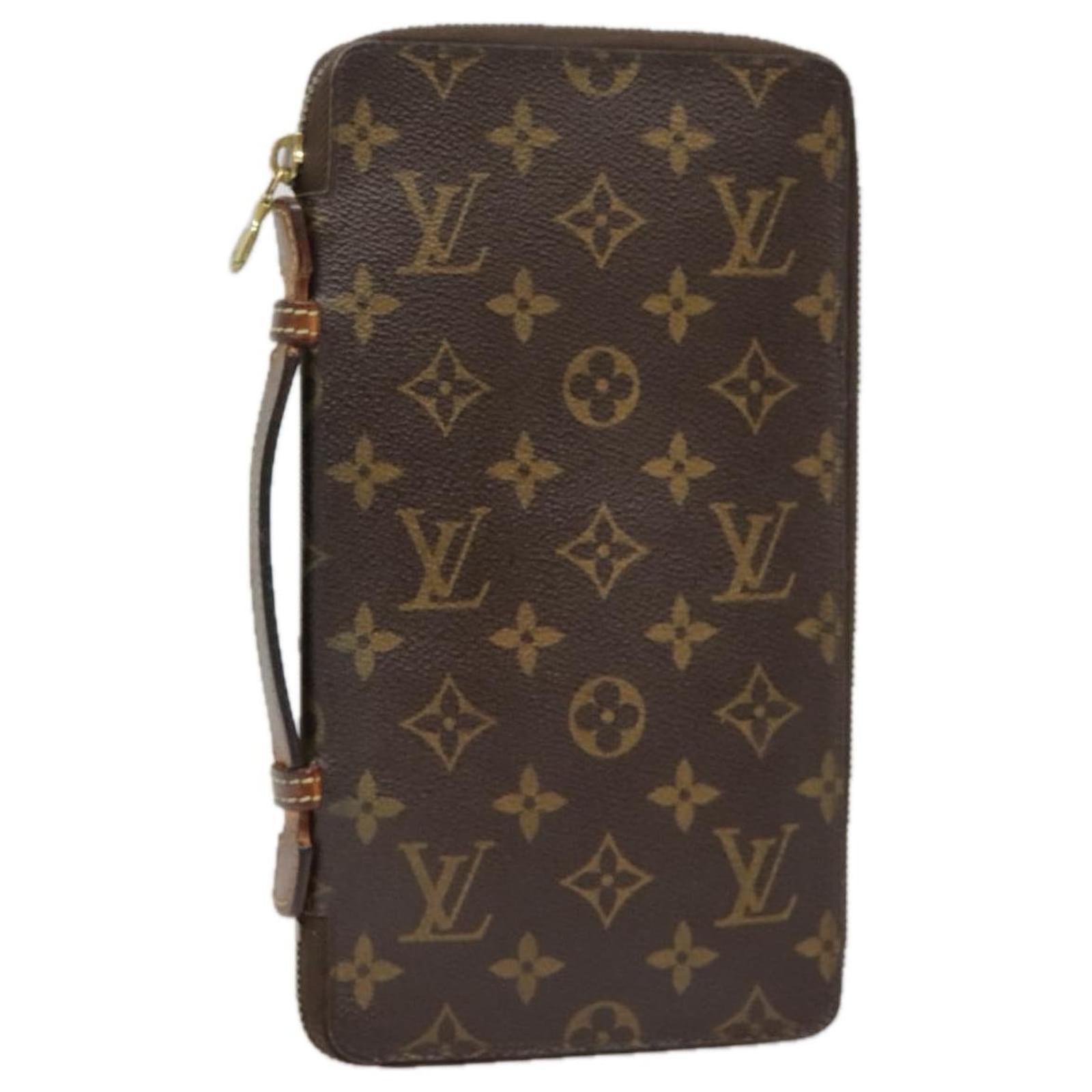 LOUIS VUITTON Monogram Organizer De Voyage Travel Case M60120 LV Auth ...
