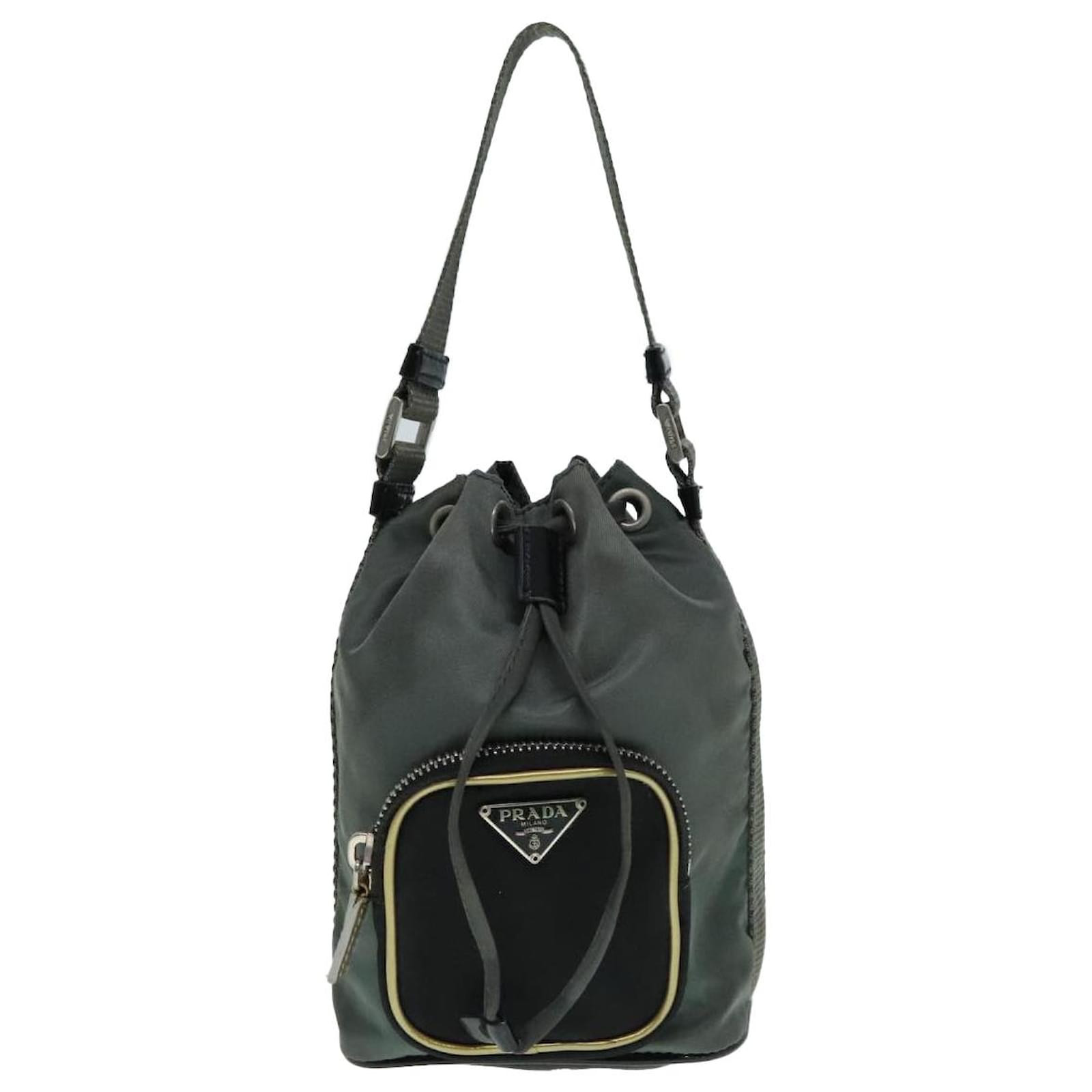 Prada Bucket bag Brown Synthetic ref.1700532 - Joli Closet