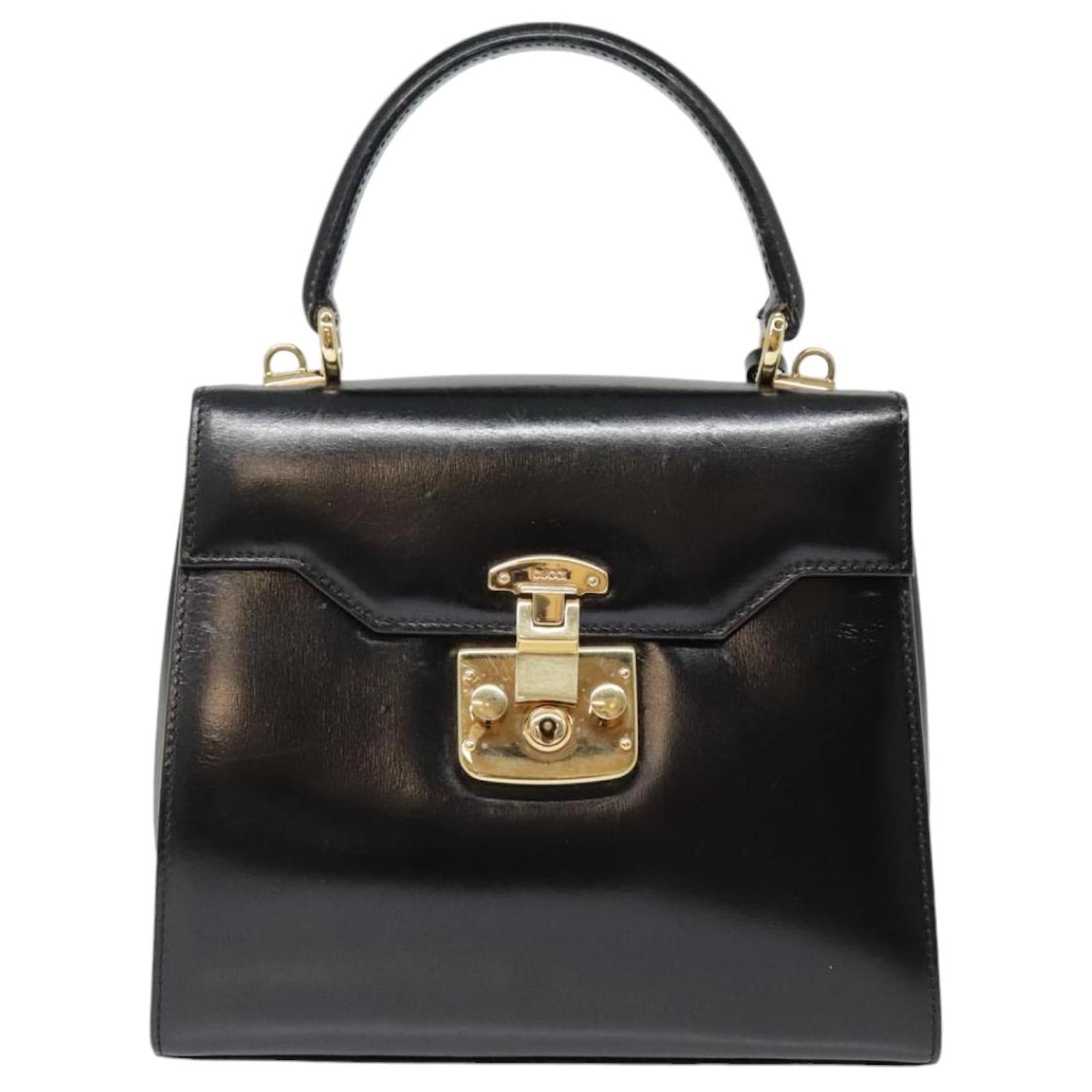 Gucci Lady Lock Black Leather ref.1709069 - Joli Closet