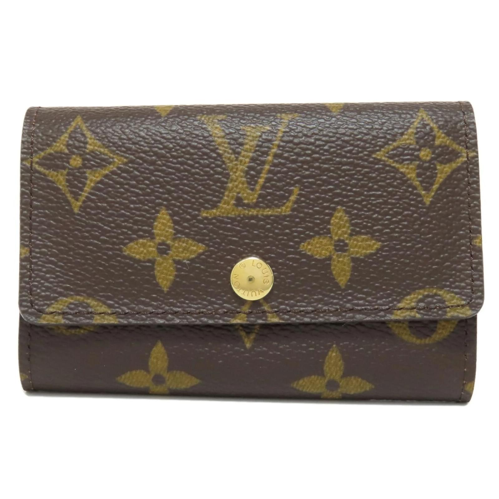 Louis Vuitton Multicle 6 Key Case Brown Monogram Patent leather ref ...