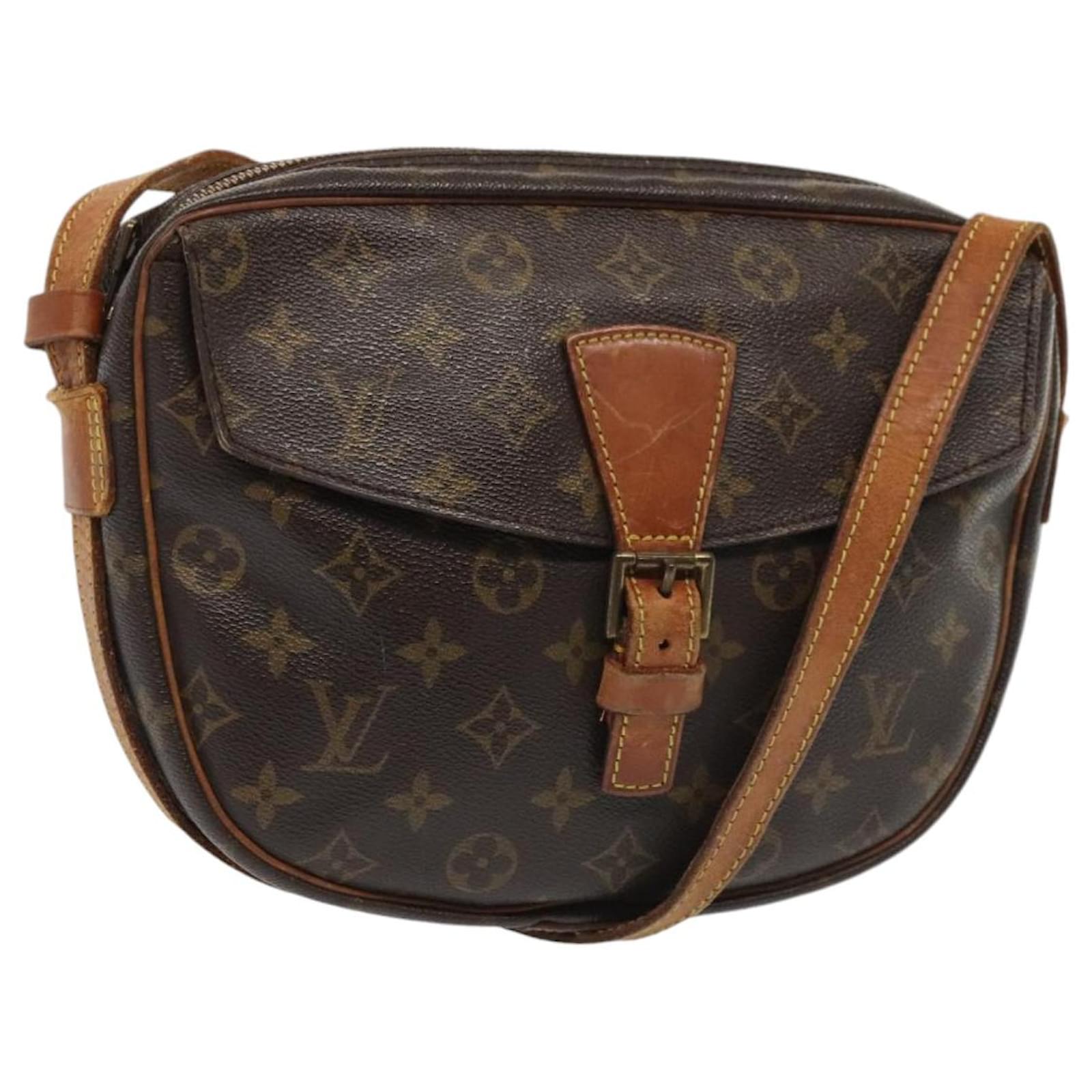 LOUIS VUITTON Monogram Jeune Fille GM Shoulder Bag M51225 LV Auth 90556 ...