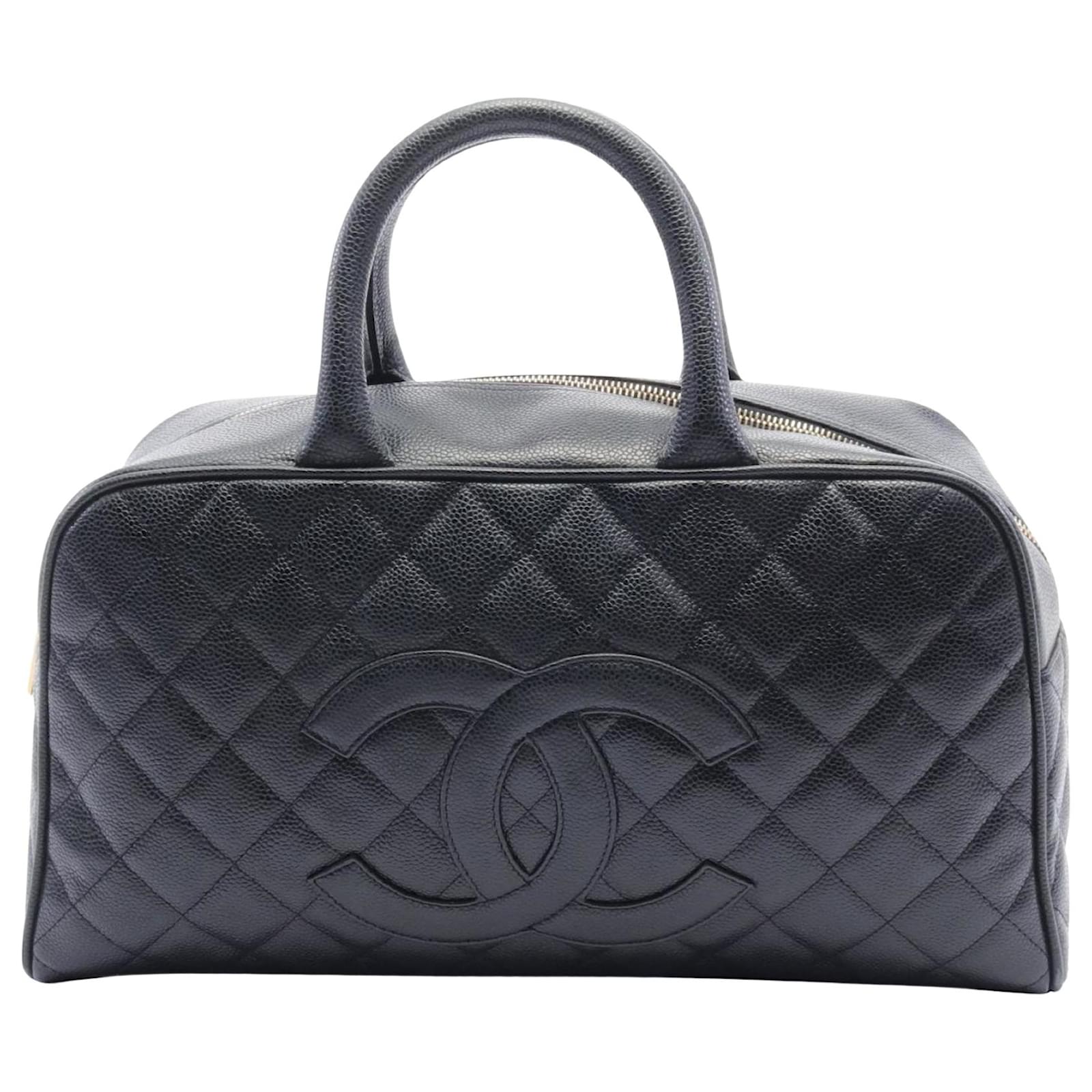 Chanel Bowling Black Leather ref.1714380 - Joli Closet