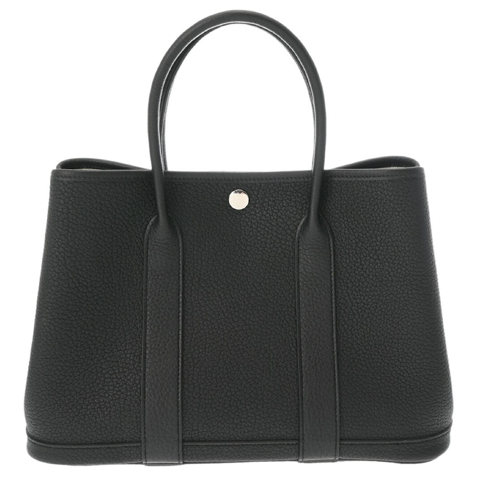 Hermès HERMES Garden TPM Black W Stamp Handbag (Sold) - Joli Closet