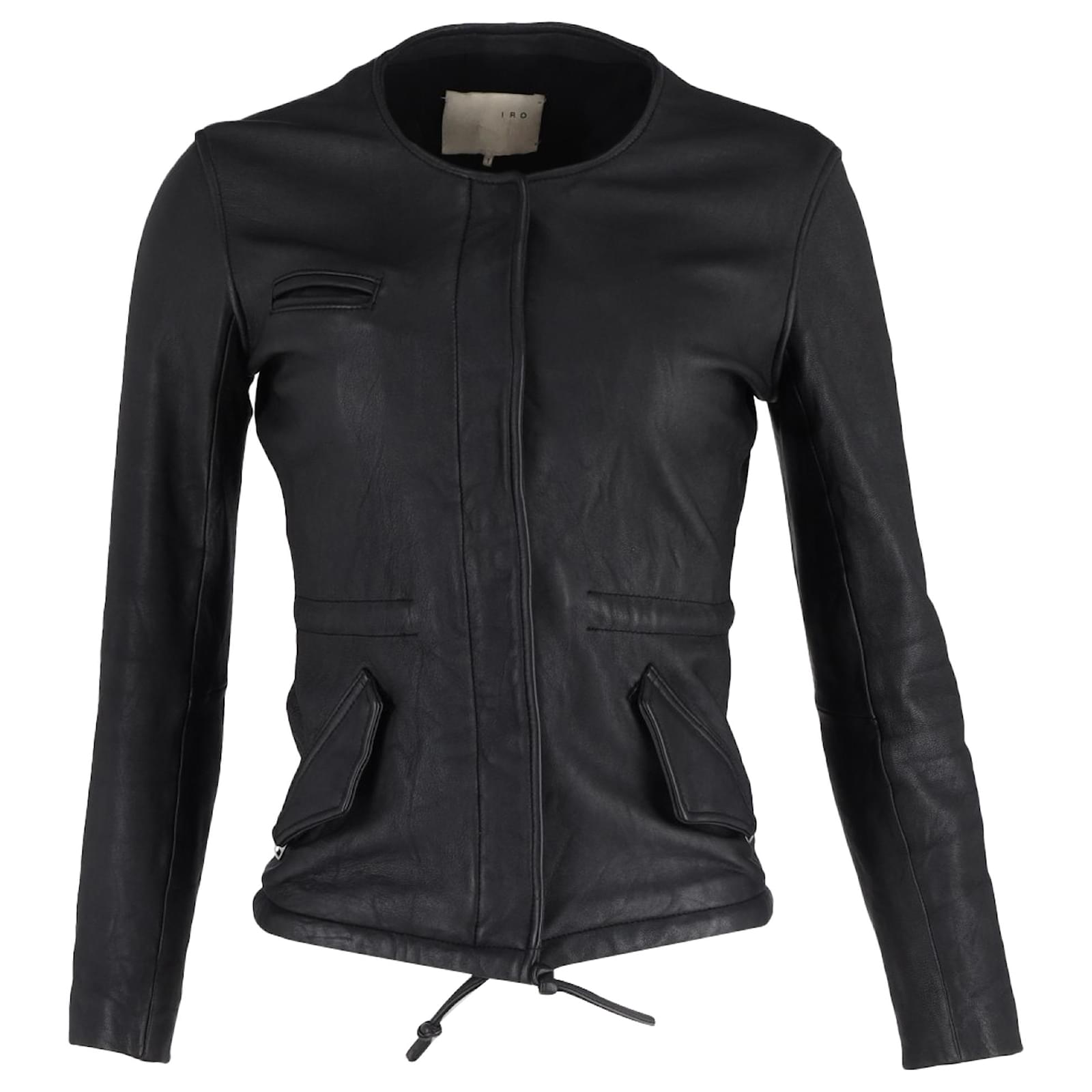 Iro Biker Jacket in Black Leather ref.1723014 - Joli Closet