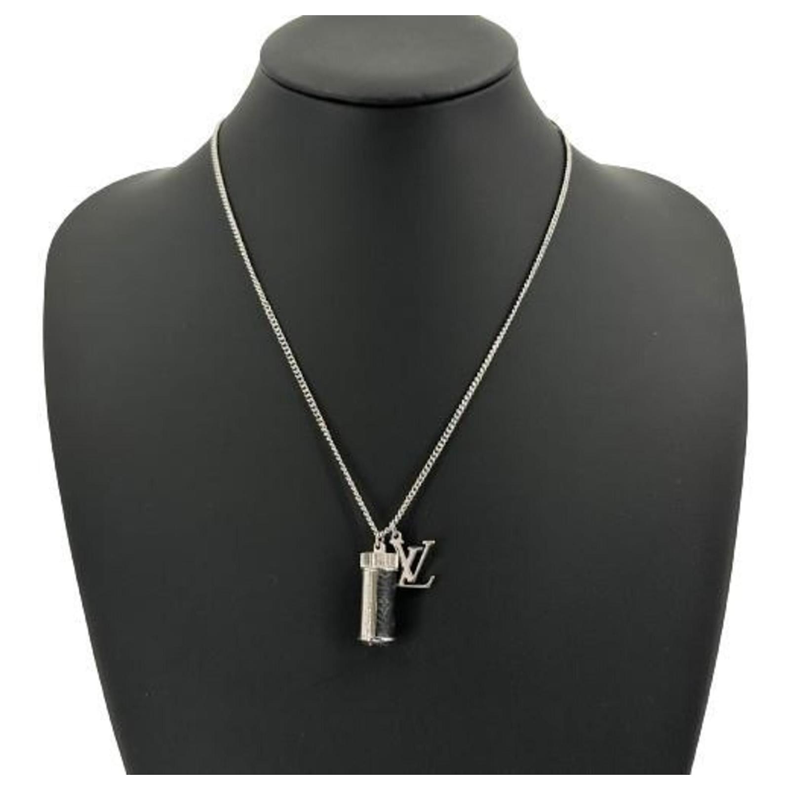 Louis vuitton monogram eclipse necklace store