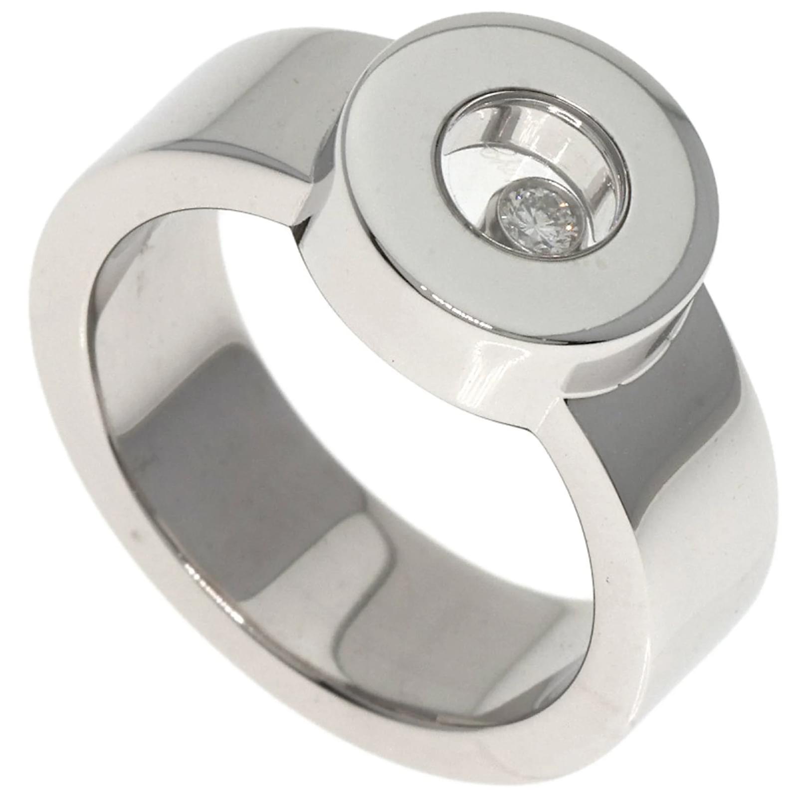 Chopard Happy Diamonds 1P Diamond Ring White gold ref.1723437 - Joli Closet
