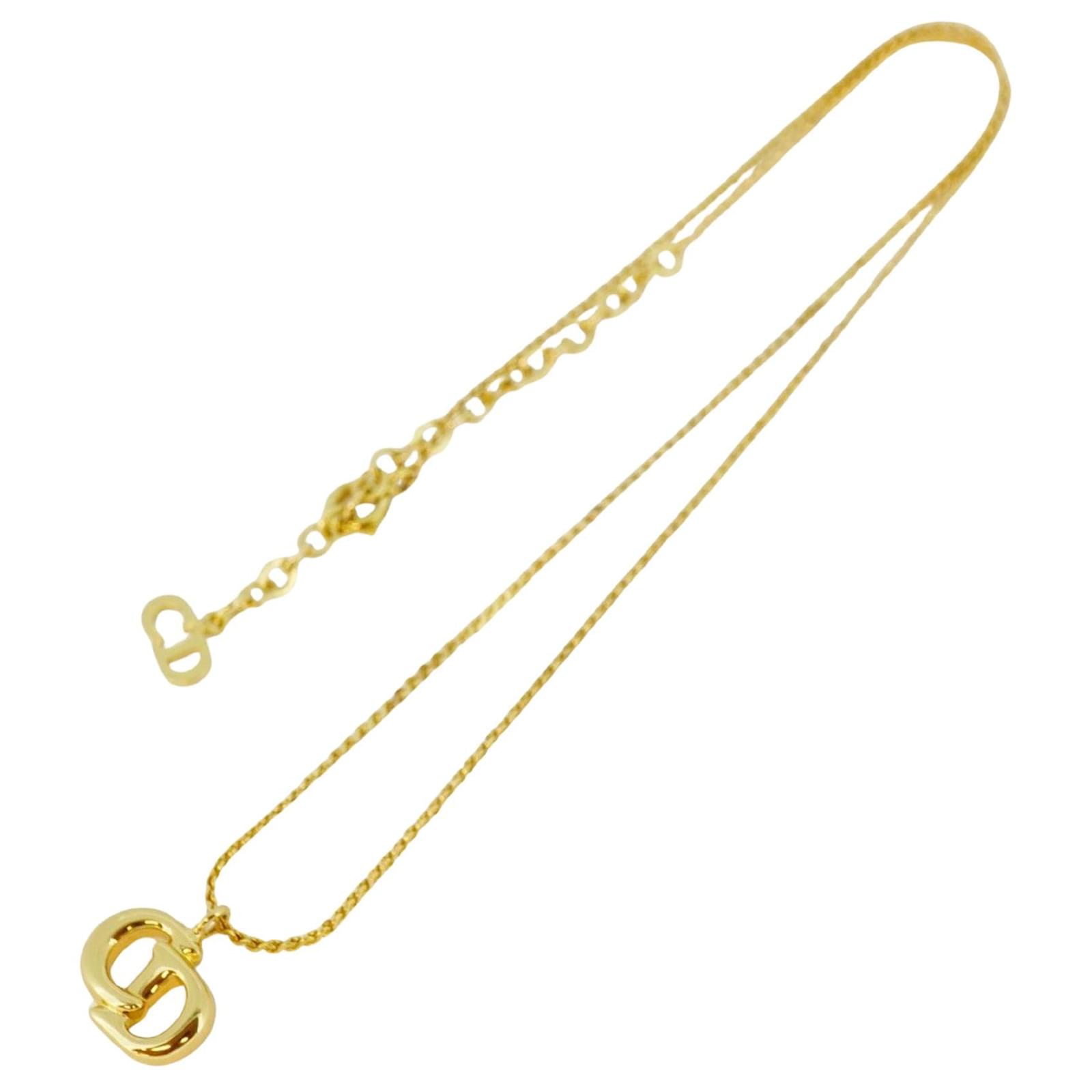 Dior CD Golden Gold-plated ref.1723820 - Joli Closet