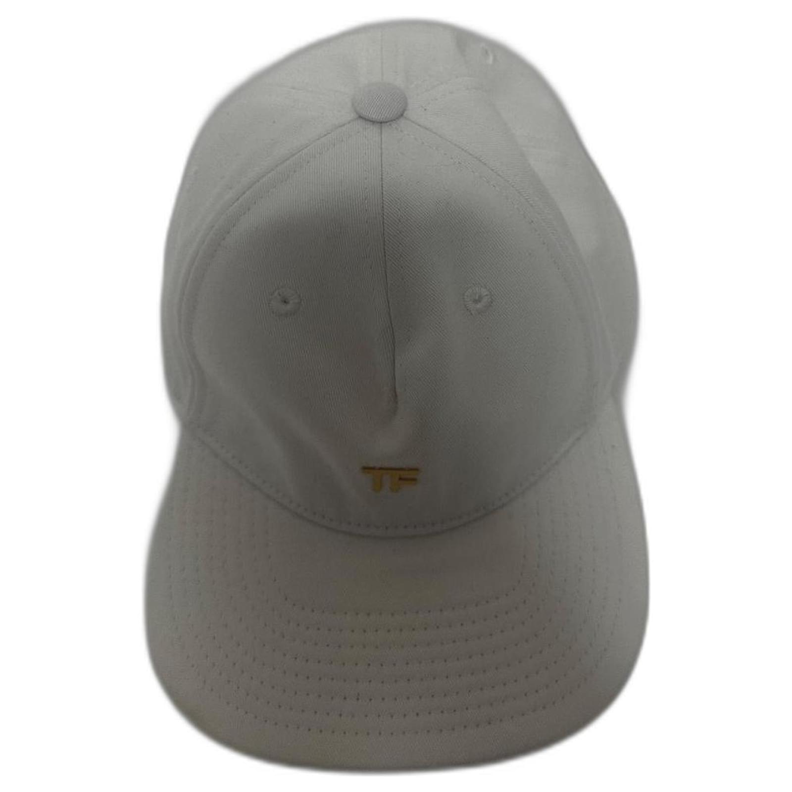 Tom Ford Cap White Cotton ref.1726499 - Joli Closet