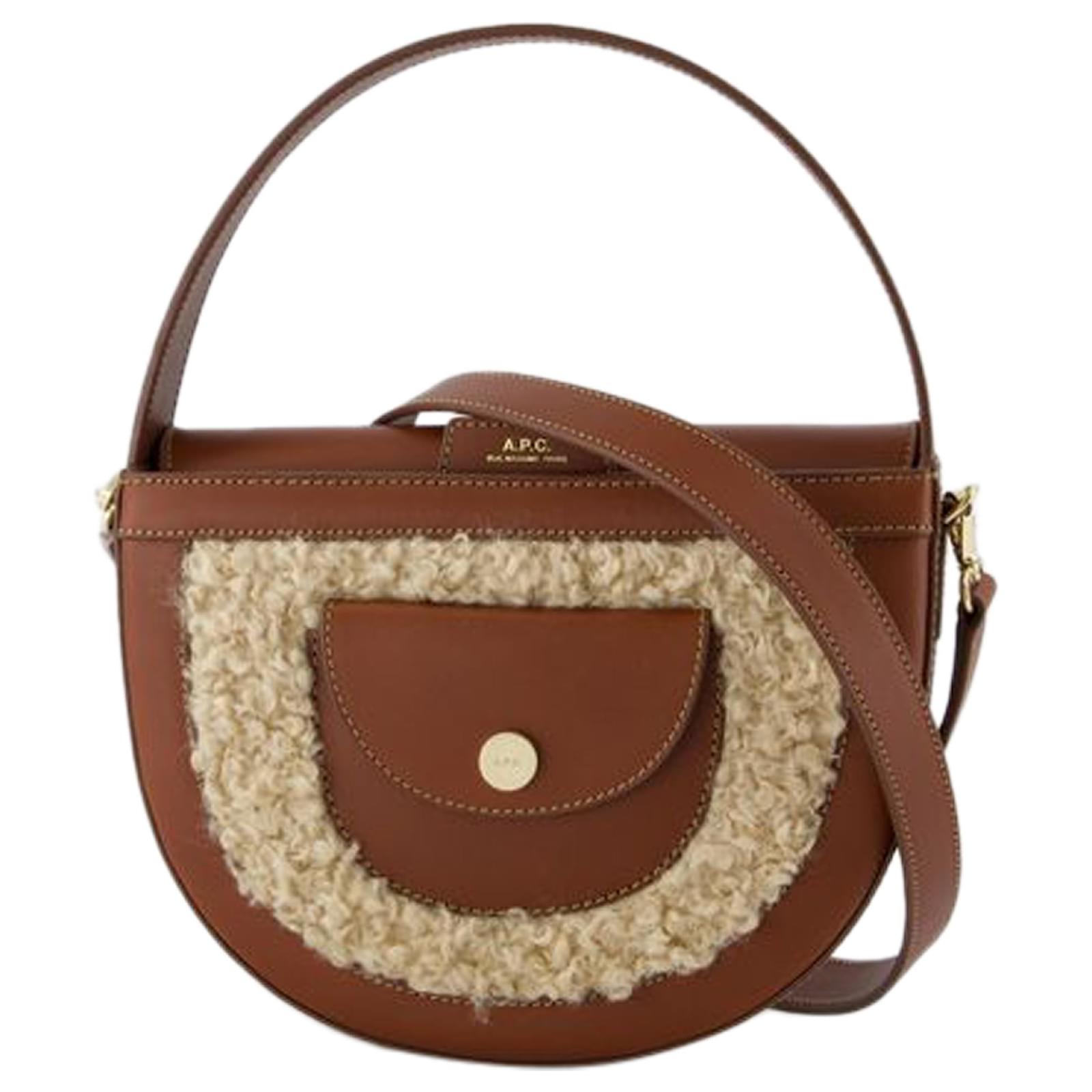 Apc Pocket Small Crossbody - A.P.C. - Synthetic - Hazelnut Brown ref ...