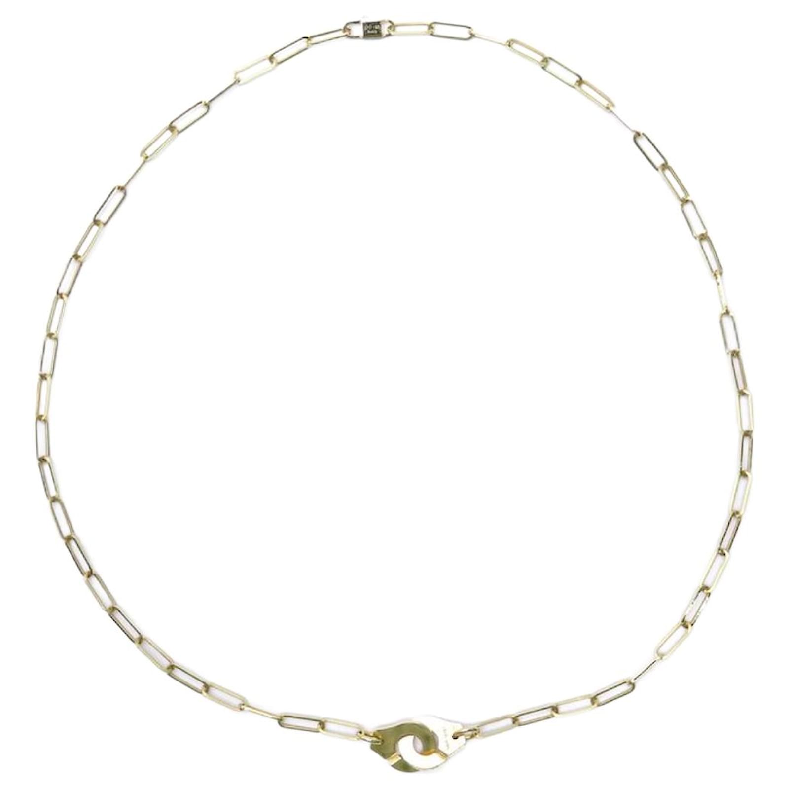 DINH VAN MENOTTES R10 YELLOW GOLD NECKLACE 18K 7.7 GR Golden ref ...