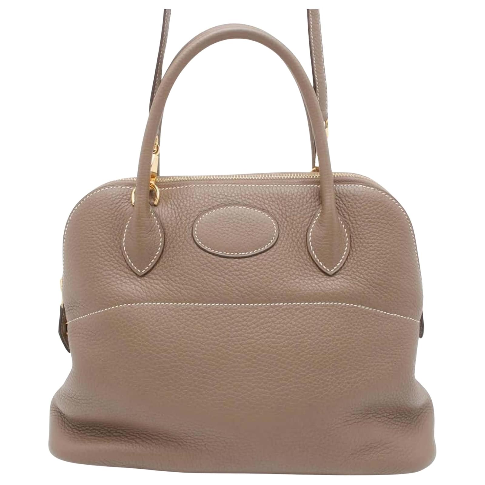 Hermès Bolide Brown Leather ref.1728304 - Joli Closet