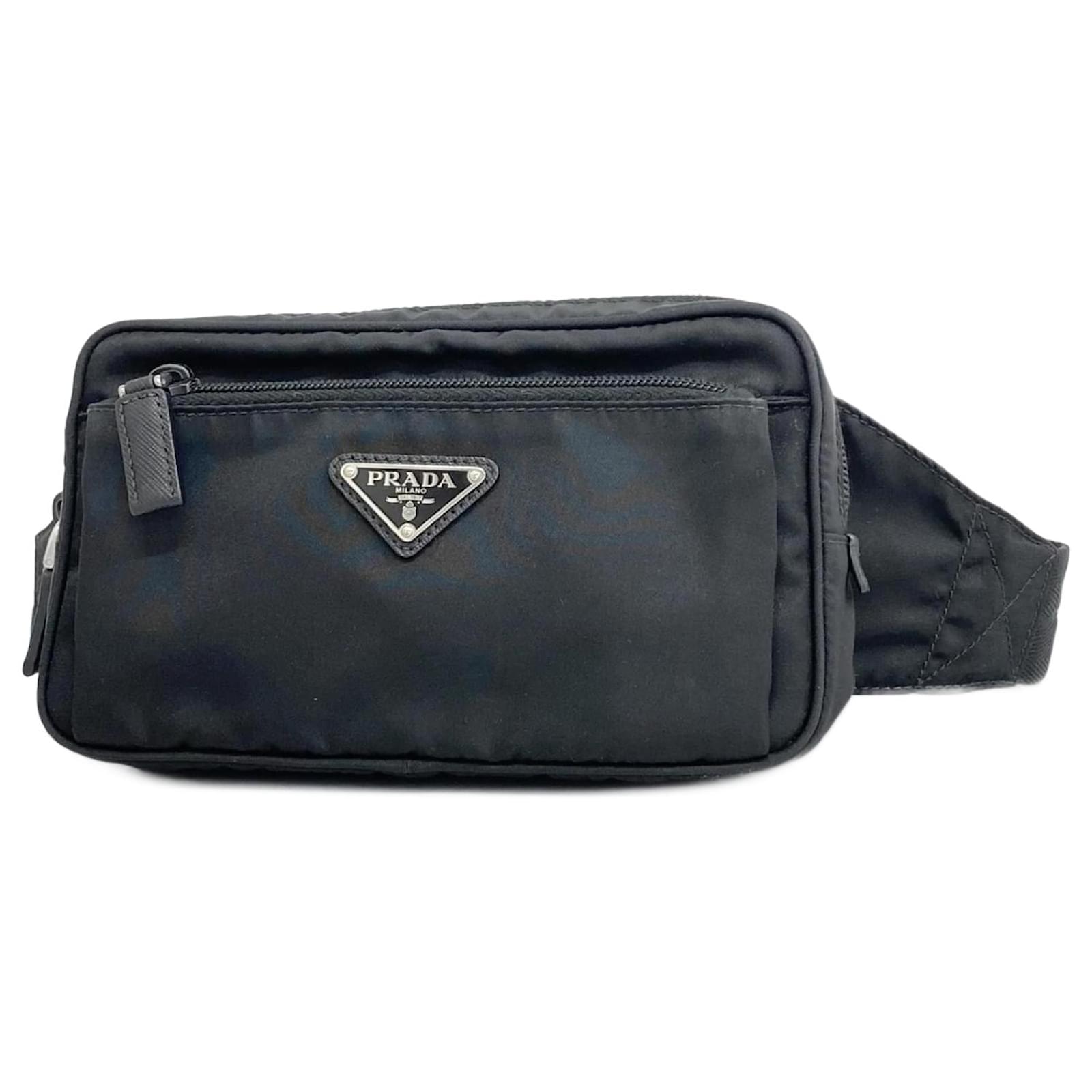 Prada Black Nylon Fanny Pack ref.1728676 - Joli Closet