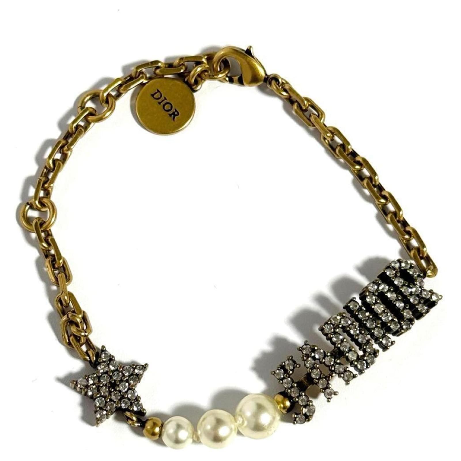 Christian Dior DIOR Women s Charm Bracelet J adior Metal Pearl ref.1729741 Joli Closet