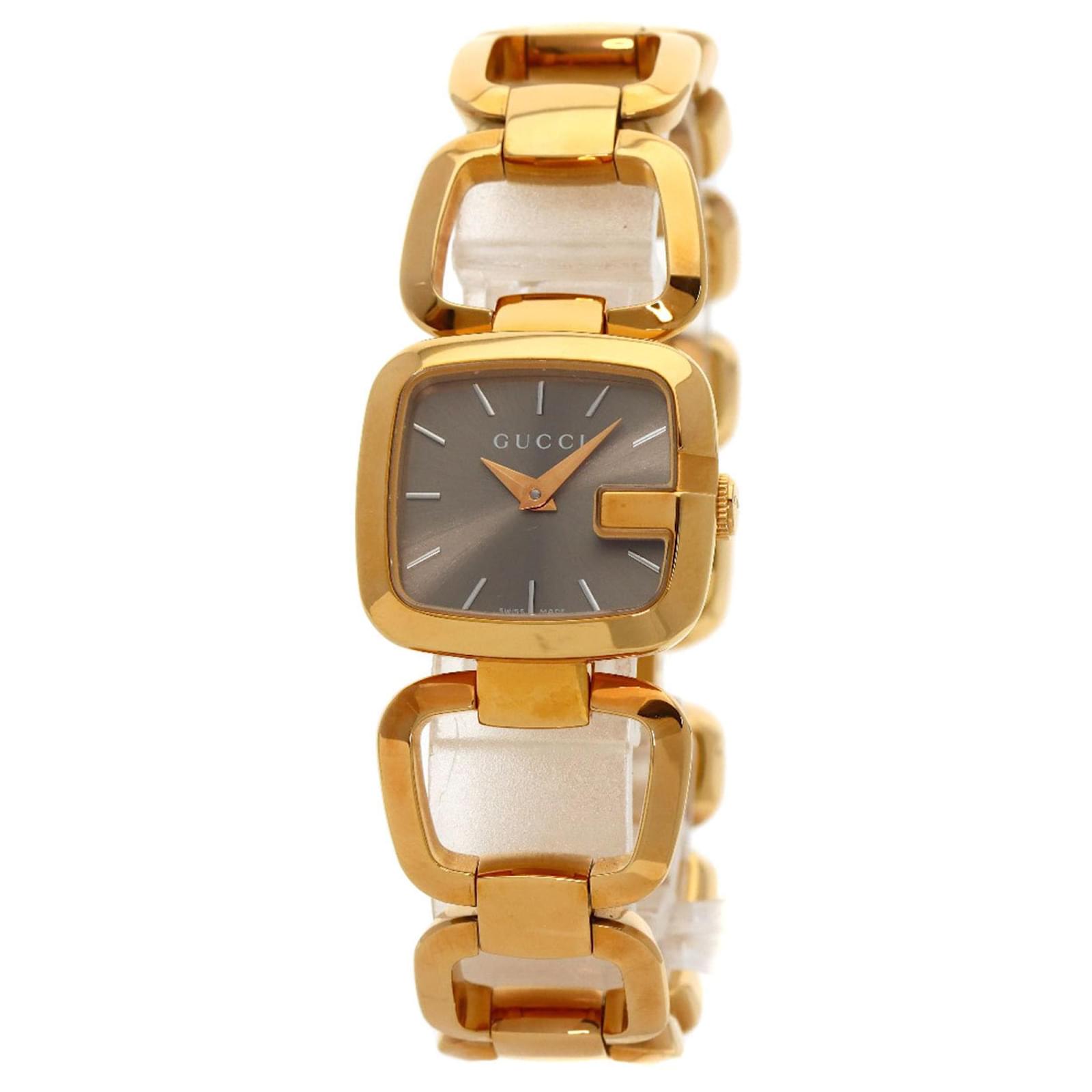 Gucci 125.5 Square Face Watch GP Ladies ref.1730260 - Joli Closet