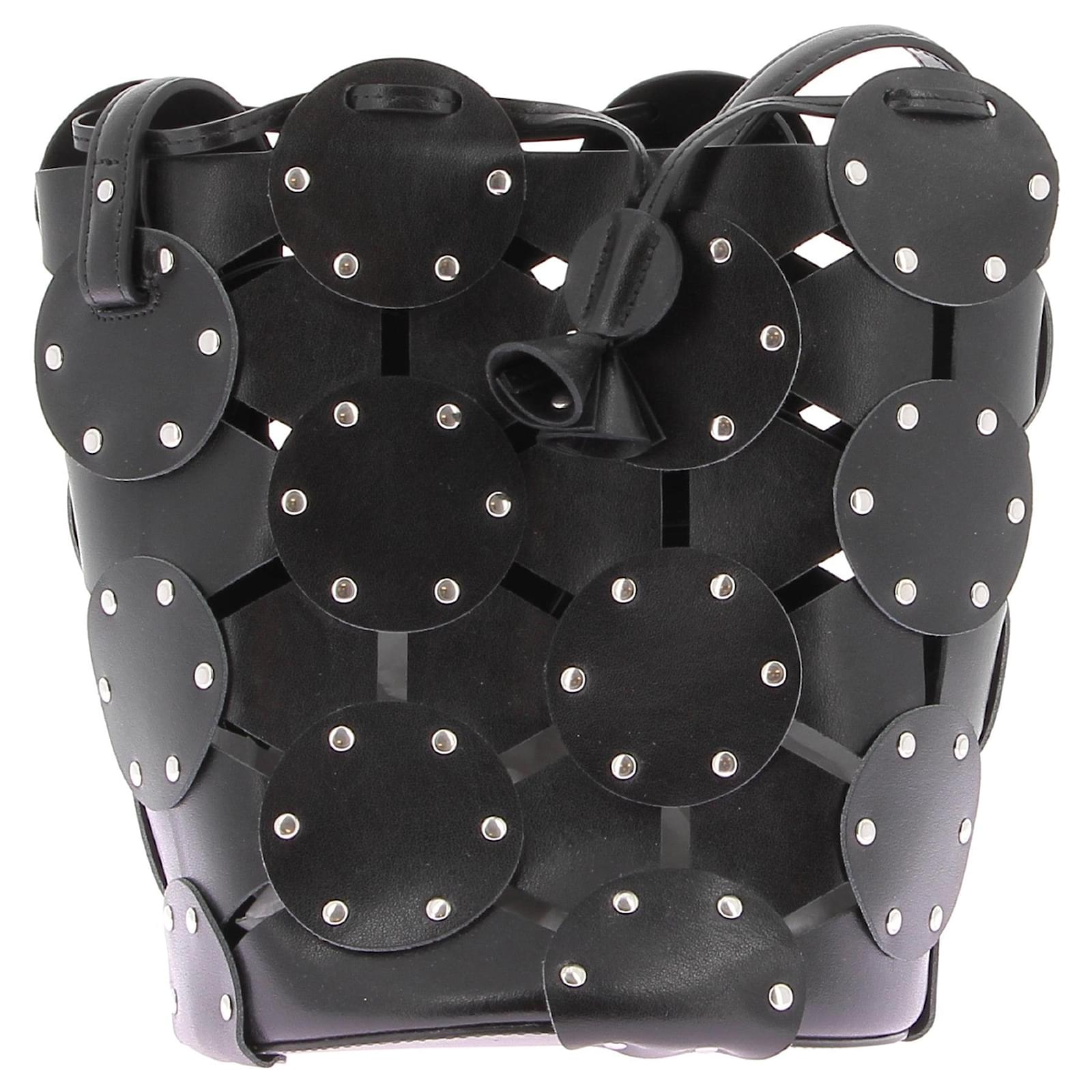 Paco Rabanne handbags T. Leather Black ref.1732408 - Joli Closet