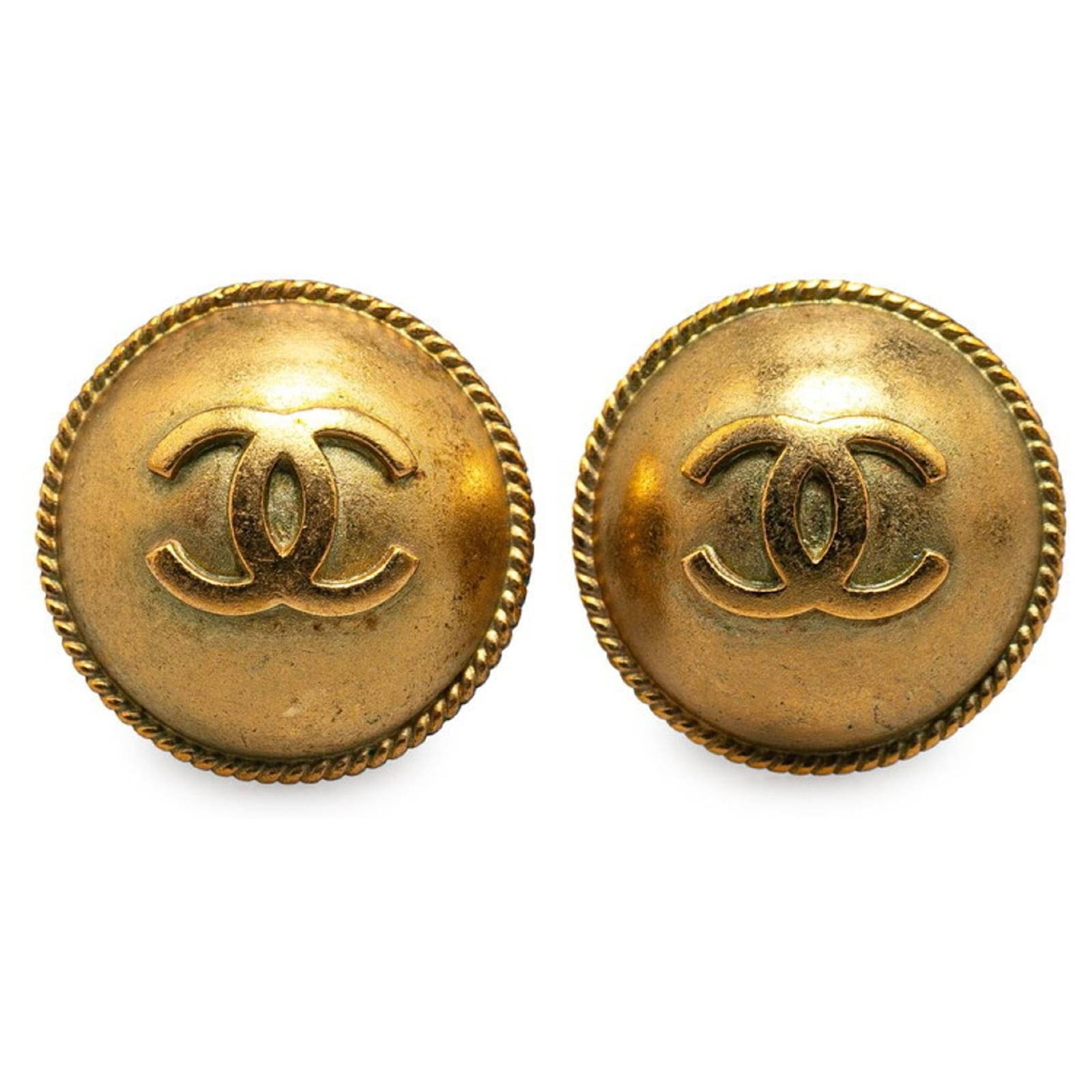 Chanel Coco Mark Golden Gold-plated ref.1732512 - Joli Closet