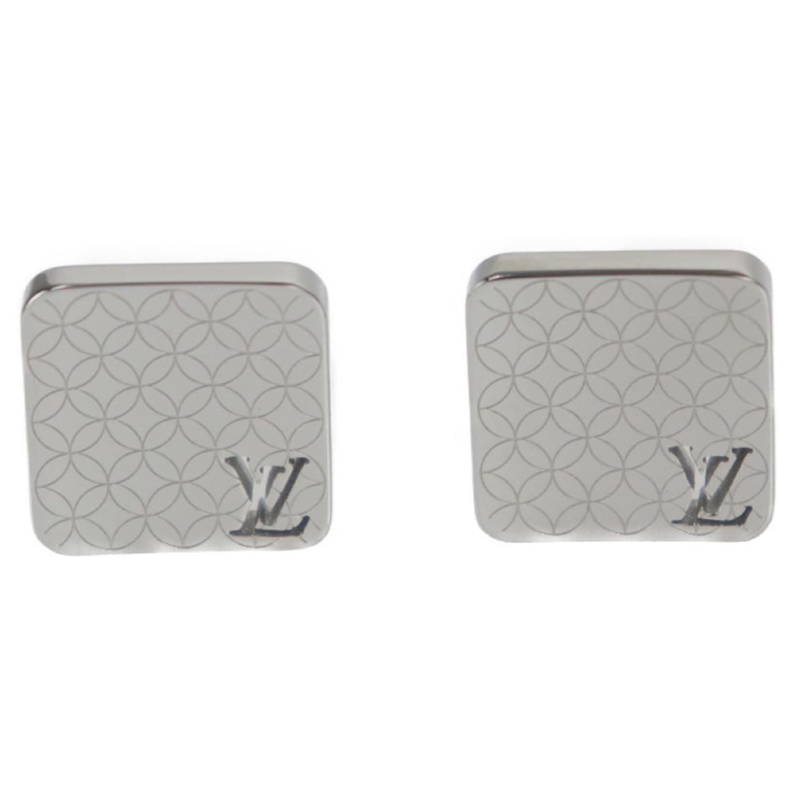 Louis Vuitton Champs Elysees Cufflinks Silvery Metal ref.1732838 - Joli ...