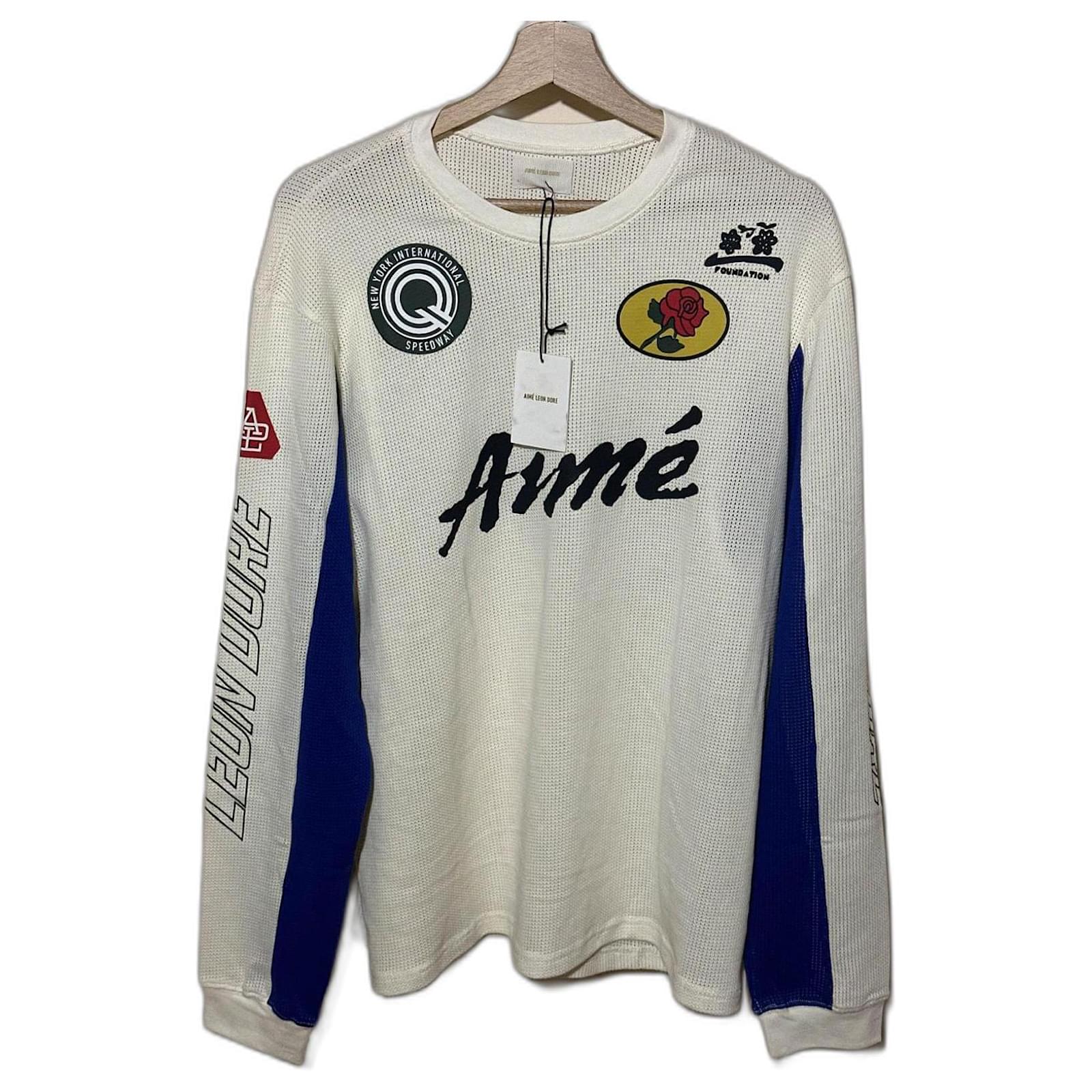 Aime Aimé Leon Dore Jersey Eggshell Cotton ref.1734174 - Joli Closet
