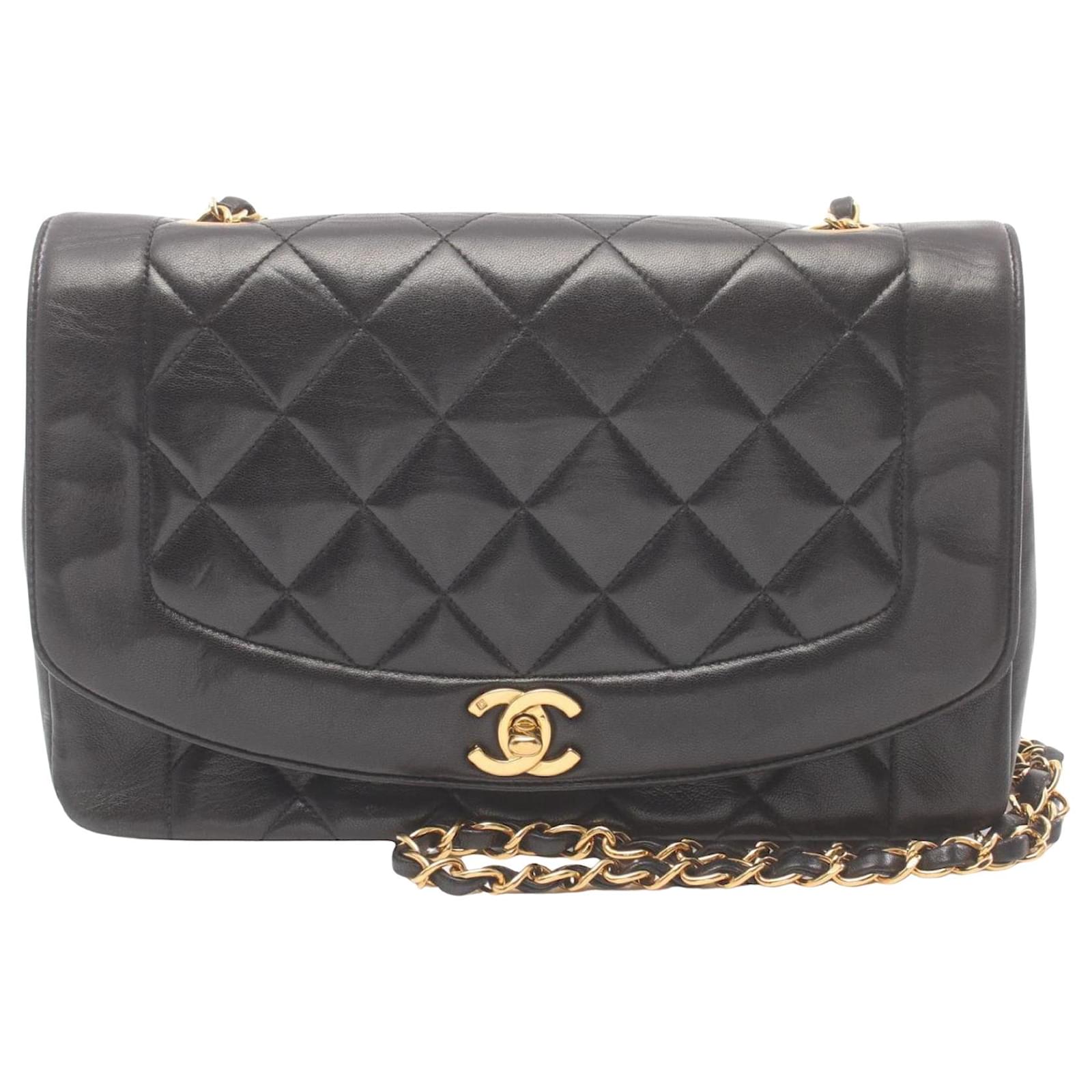 Chanel Diana Black Leather ref.1735760 - Joli Closet