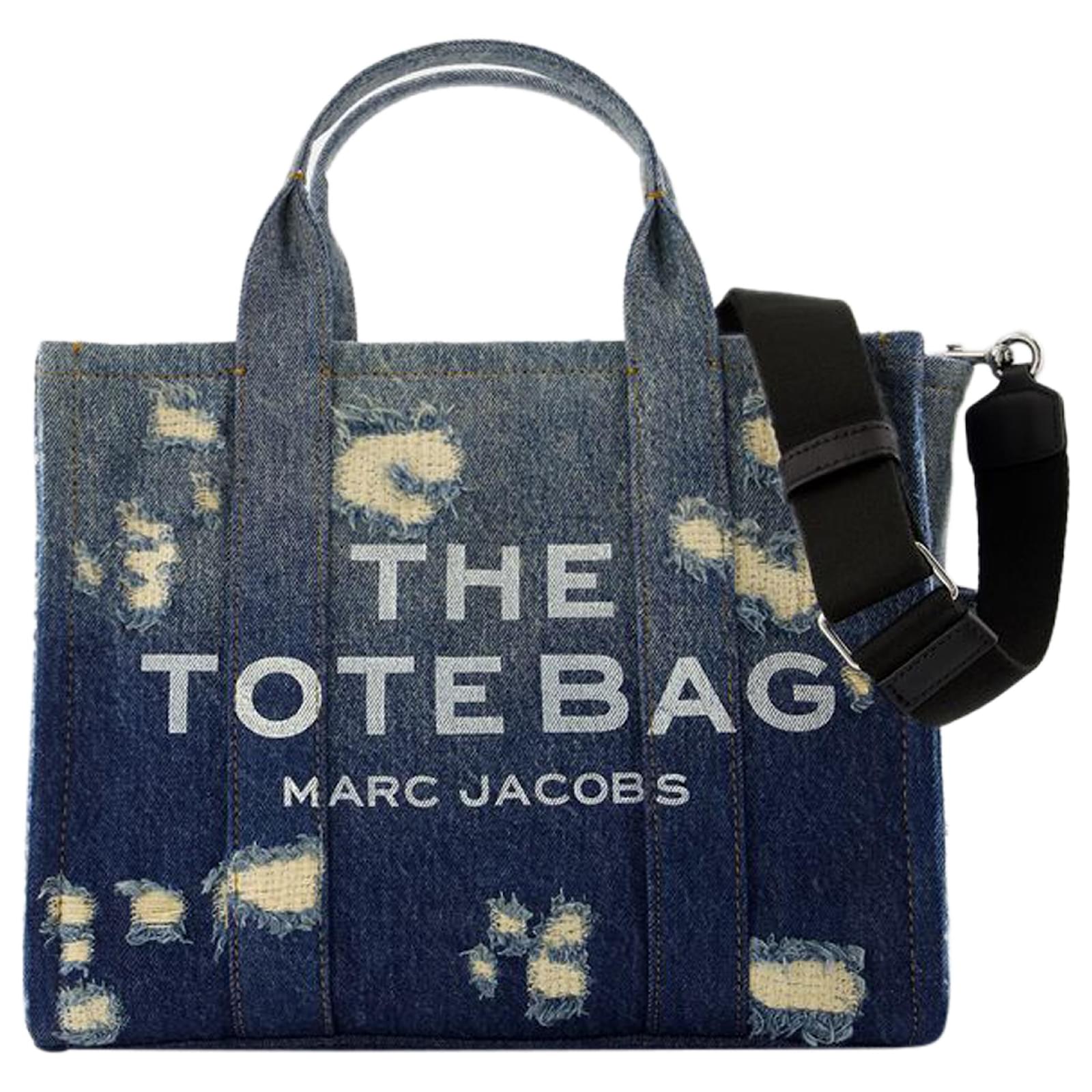 The Medium Tote - Marc Jacobs - Cotton - Blue ref.1735836 - Joli Closet