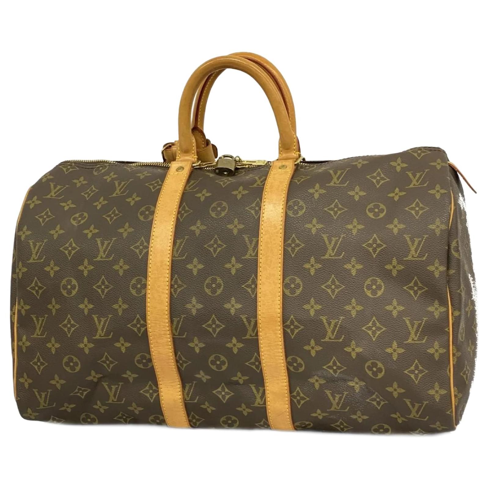 Louis Vuitton Boston Bag Monogram Keepall 45 Brown ref.1746099 - Joli ...