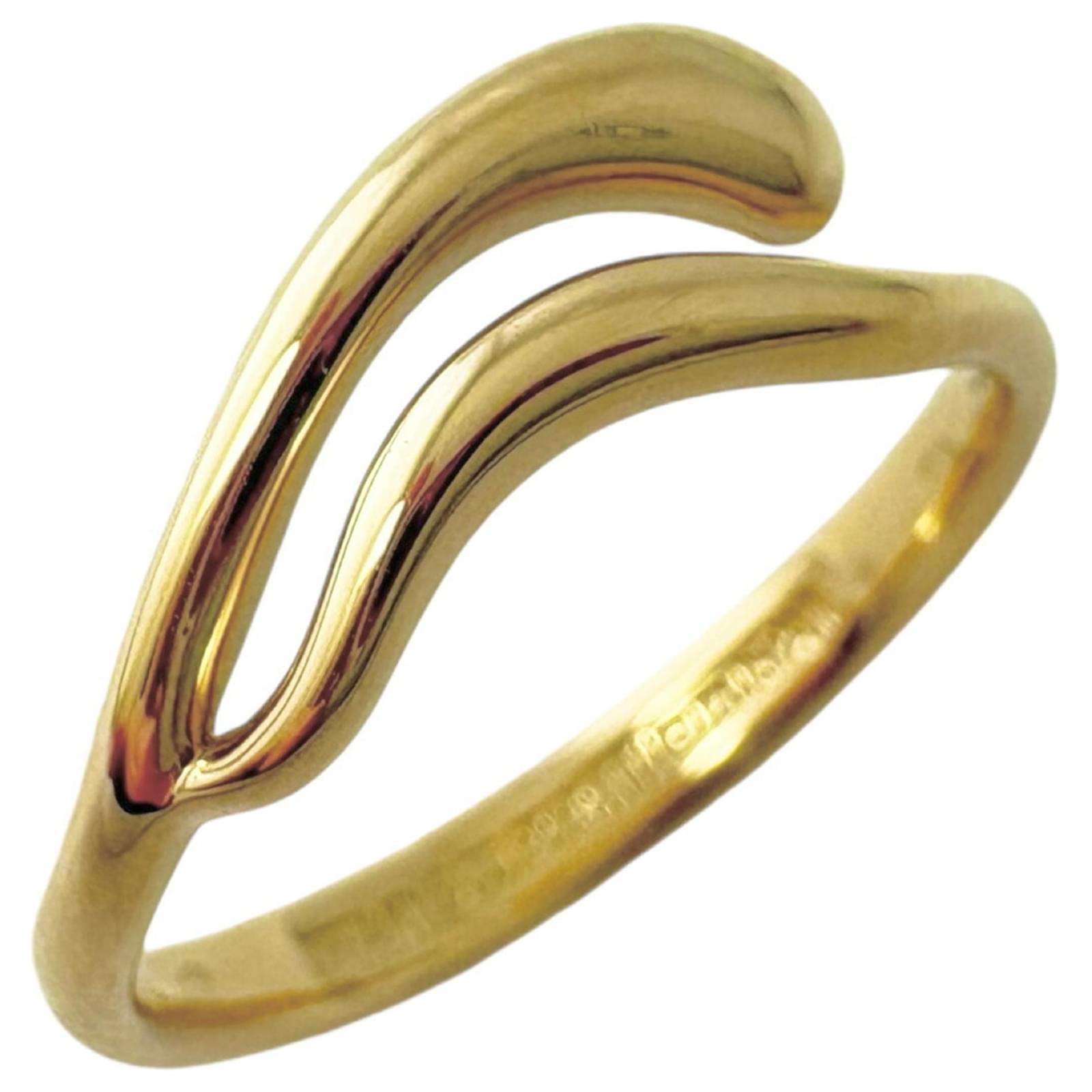Tiffany & Co Wave Golden Yellow gold ref.1751254 - Joli Closet
