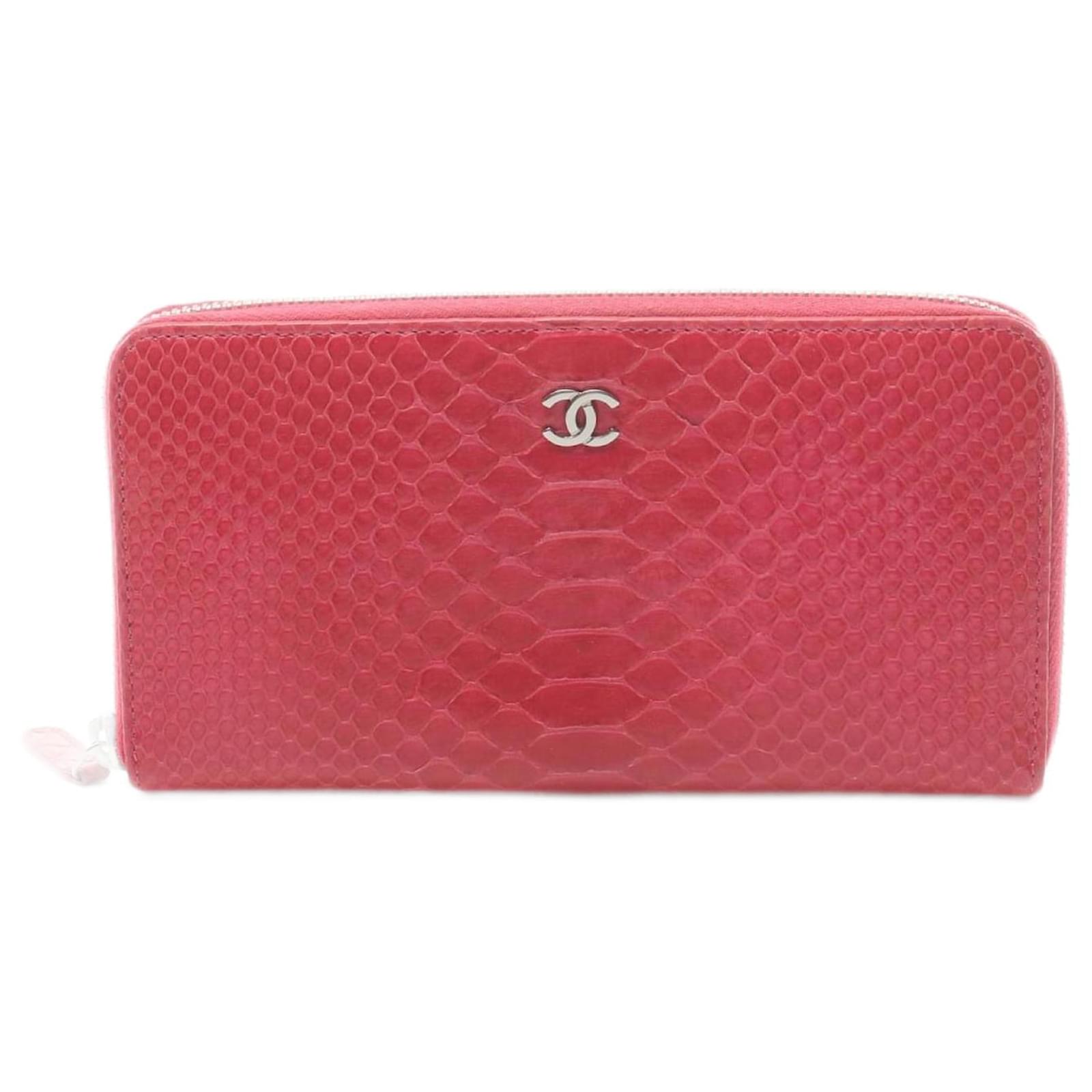 Chanel Coco Mark Round Long Wallet in Pink ref.1751367 - Joli Closet
