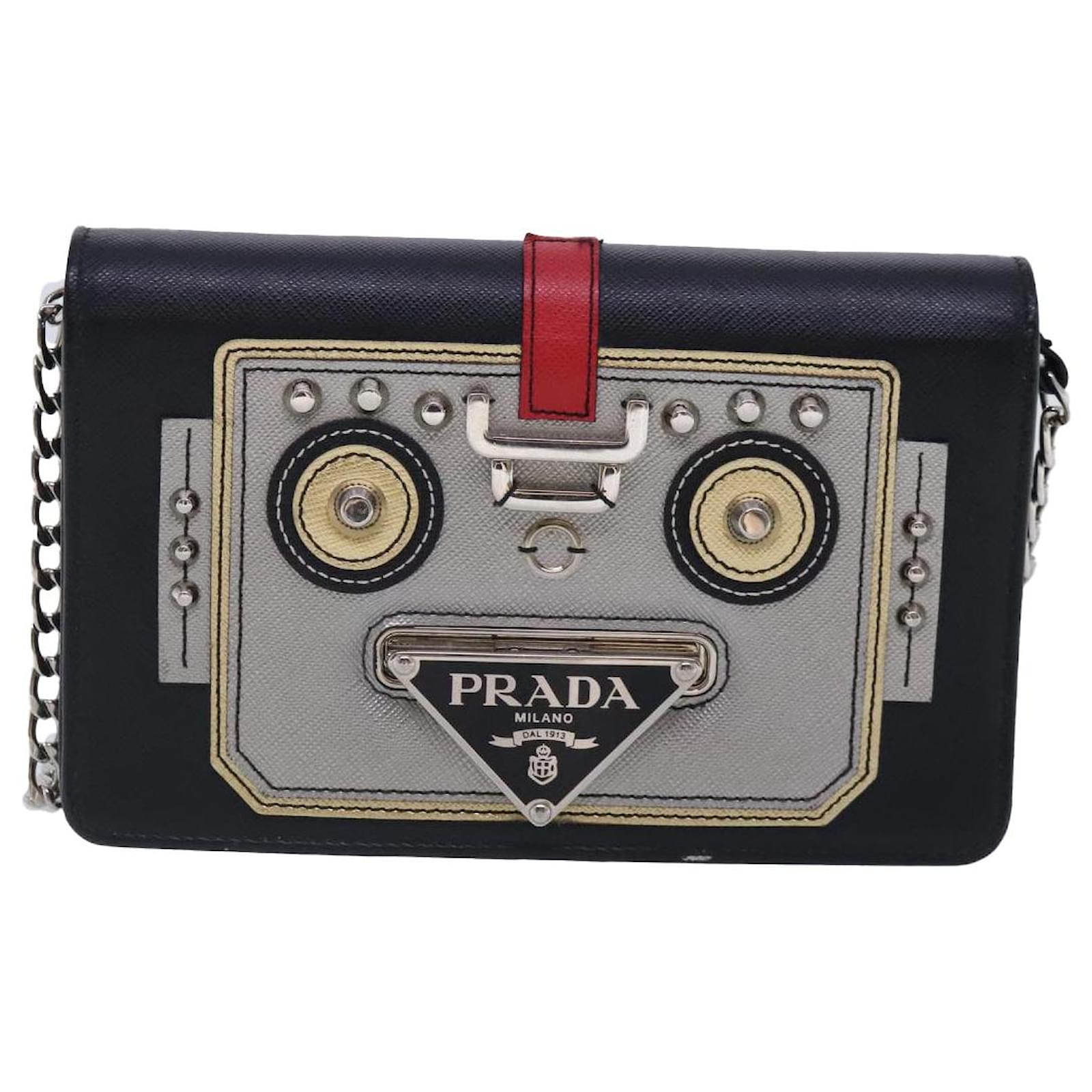 Prada Robot Black Leather ref.1753992 - Joli Closet
