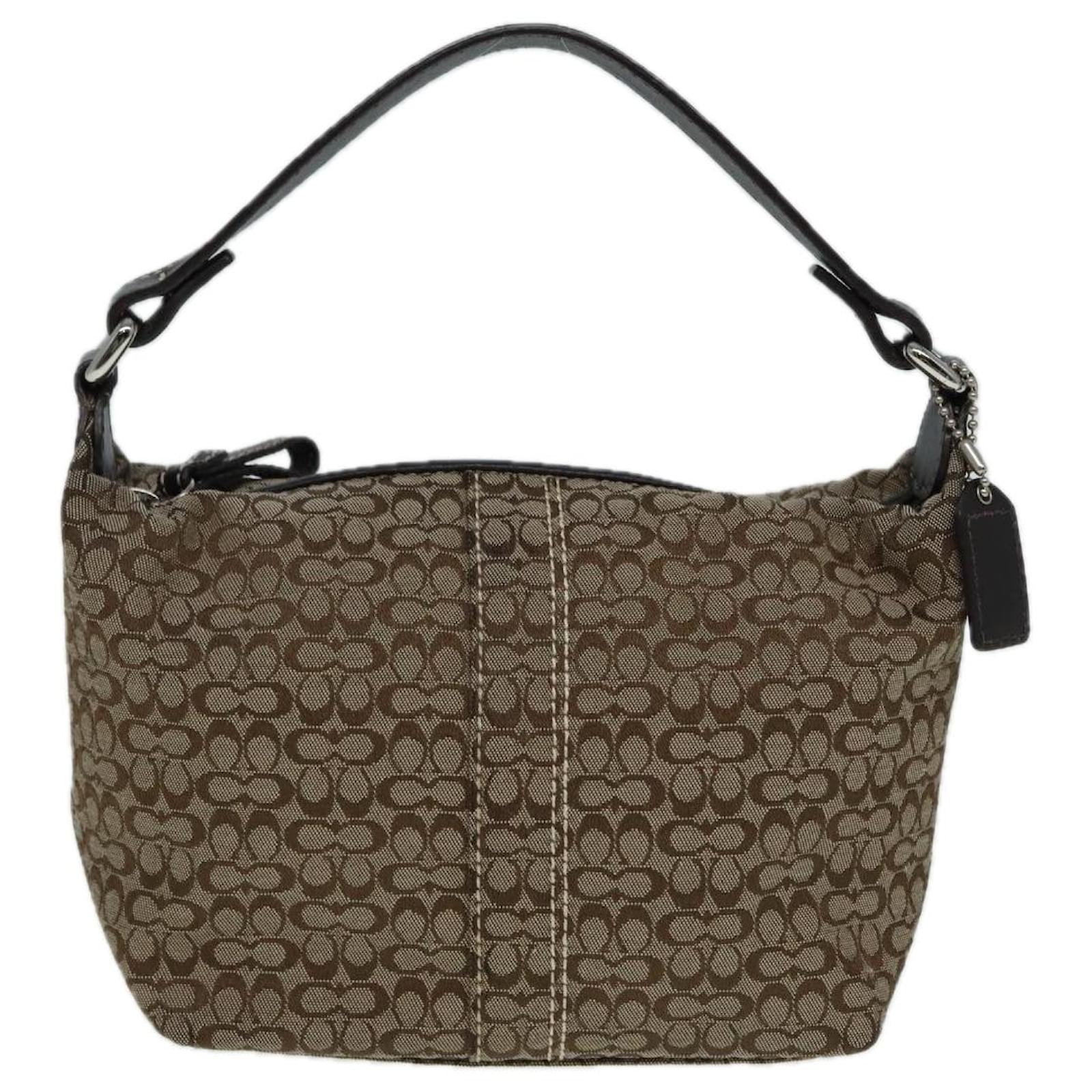 Coach Signature Brown Cloth ref.1754149 - Joli Closet