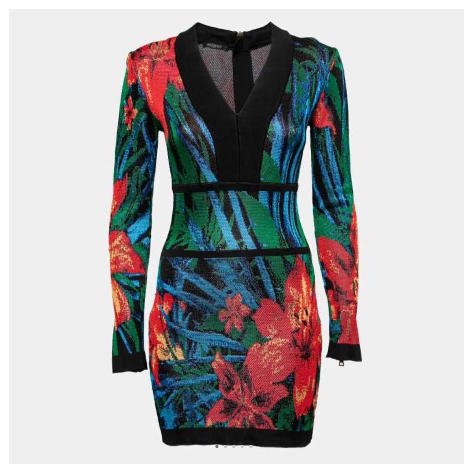 Balmain Dresses Multiple colors Viscose ref.1755401 - Joli Closet