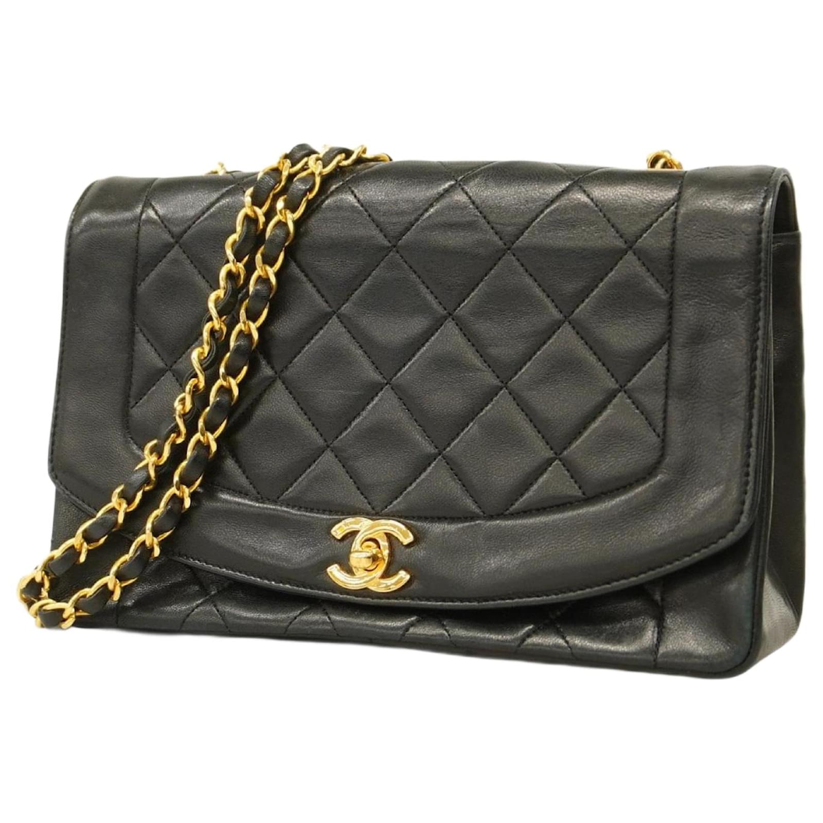 Chanel Diana Black Leather ref.1757940 - Joli Closet