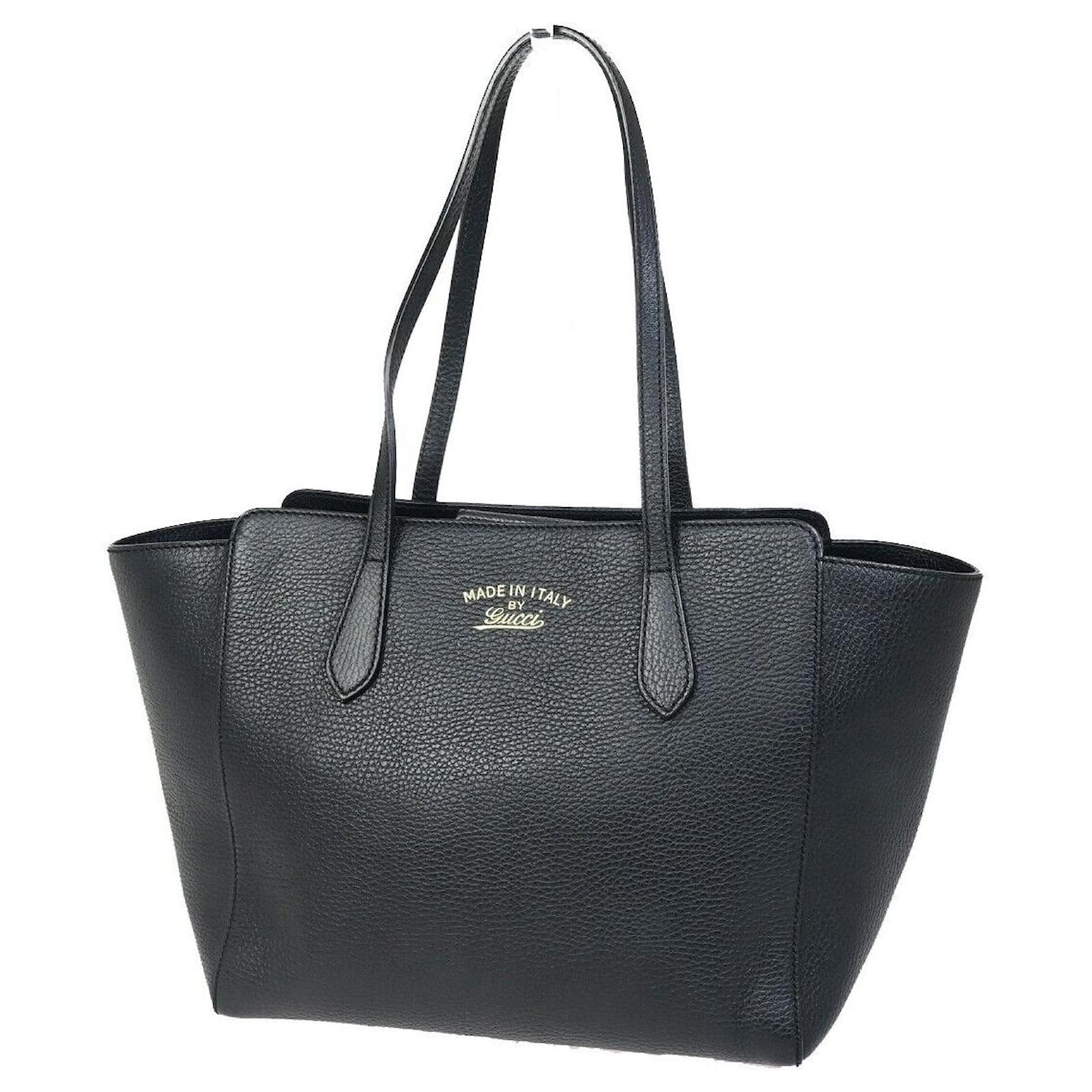 Gucci Swing Black Leather ref.1758500 - Joli Closet