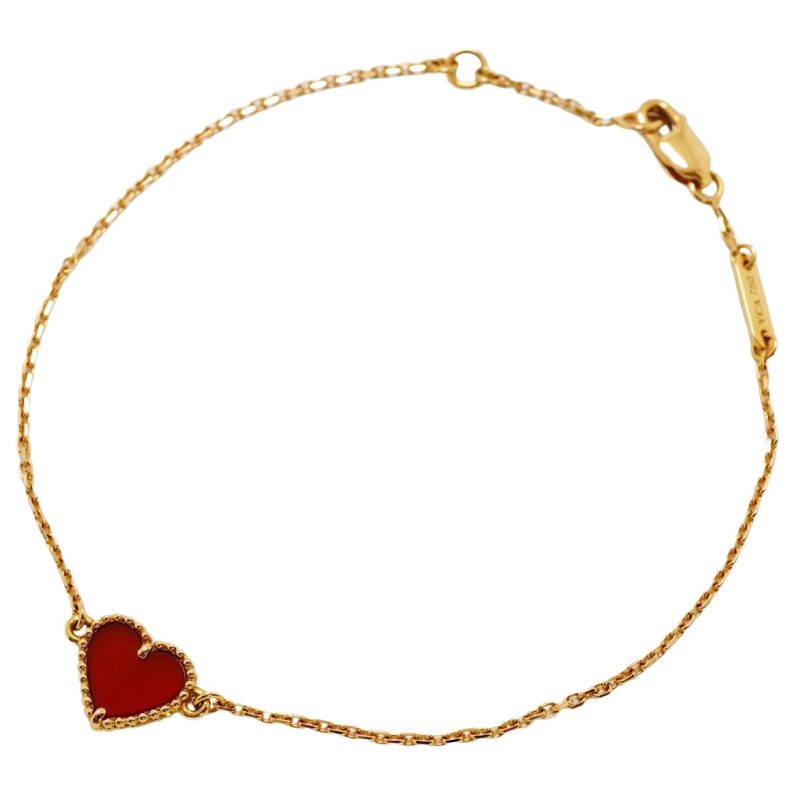 Van Cleef Heart Bracelet