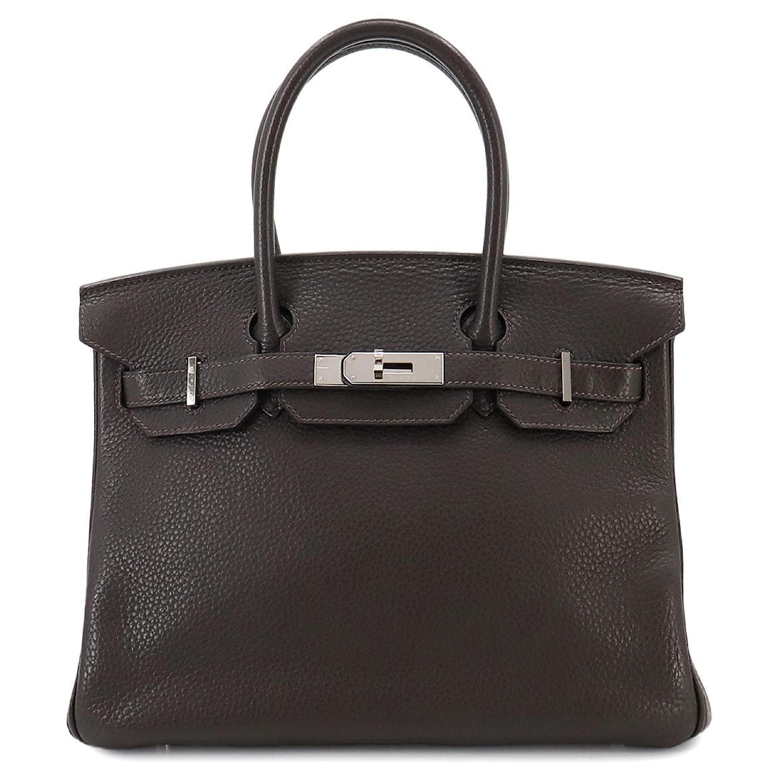 Hermès Hermes Birkin 30 Handbag in Taurillon Clemence Leather (Sold ...