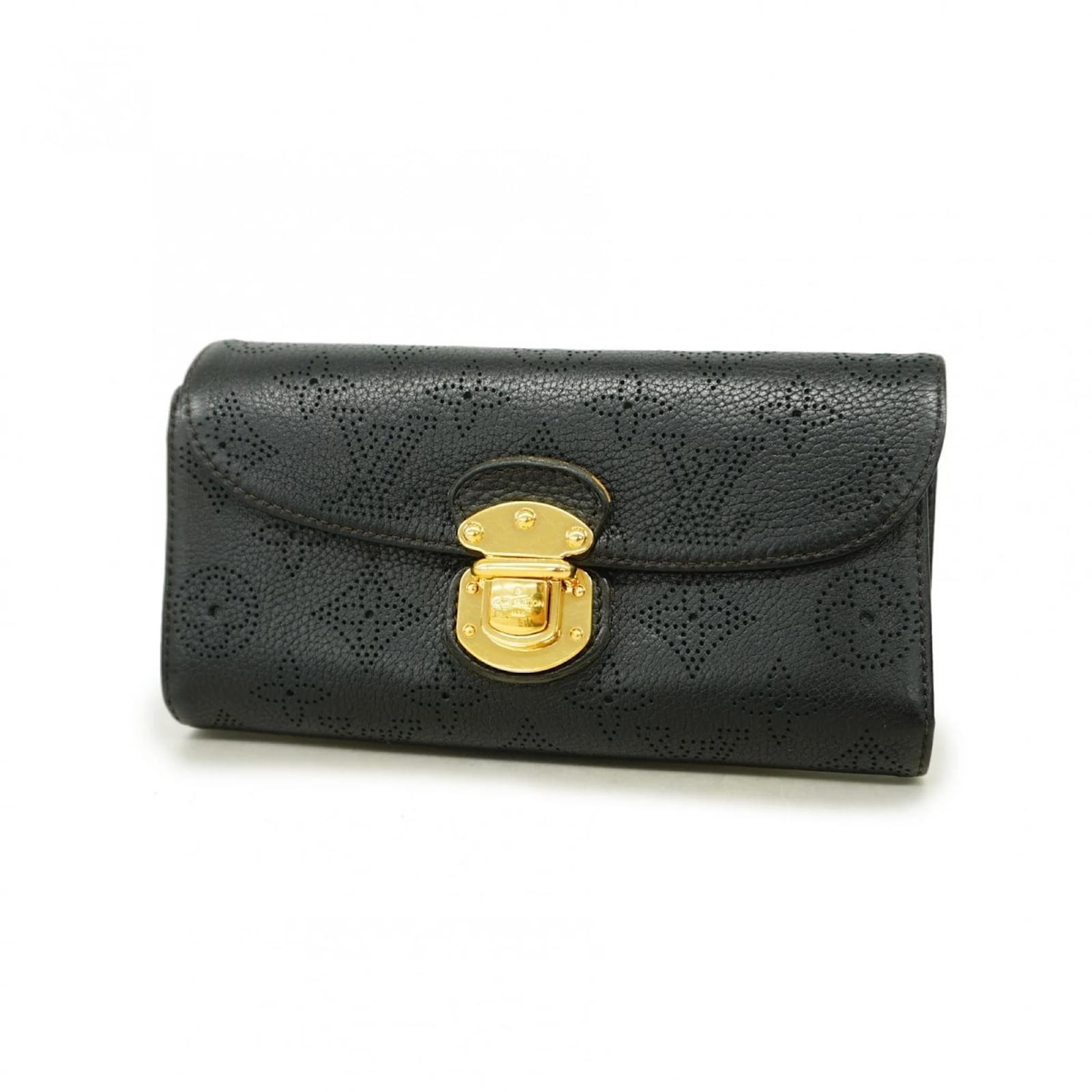 Louis Vuitton Tri-fold Long Wallet in Noir Black ref.1759835 - Joli Closet