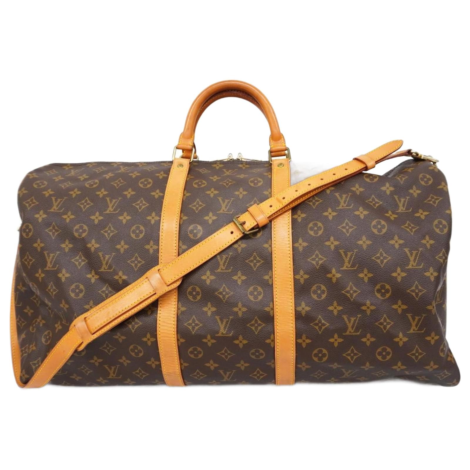 Louis Vuitton Monogram Keepall Bandouliere 60 Brown ref.1759865 - Joli Closet