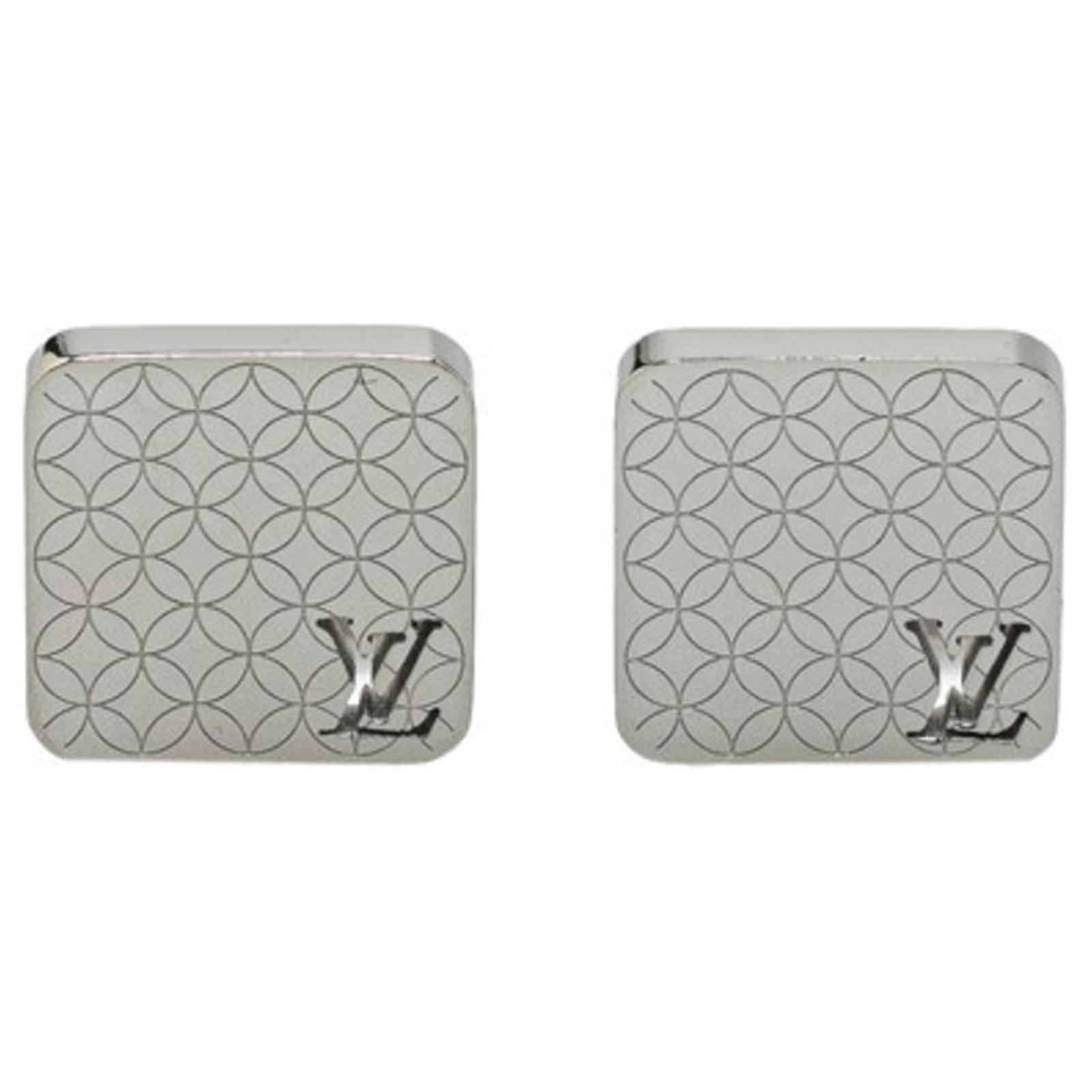 Louis Vuitton Champs Elysees Cufflinks Silvery Metal ref.1760069 - Joli ...