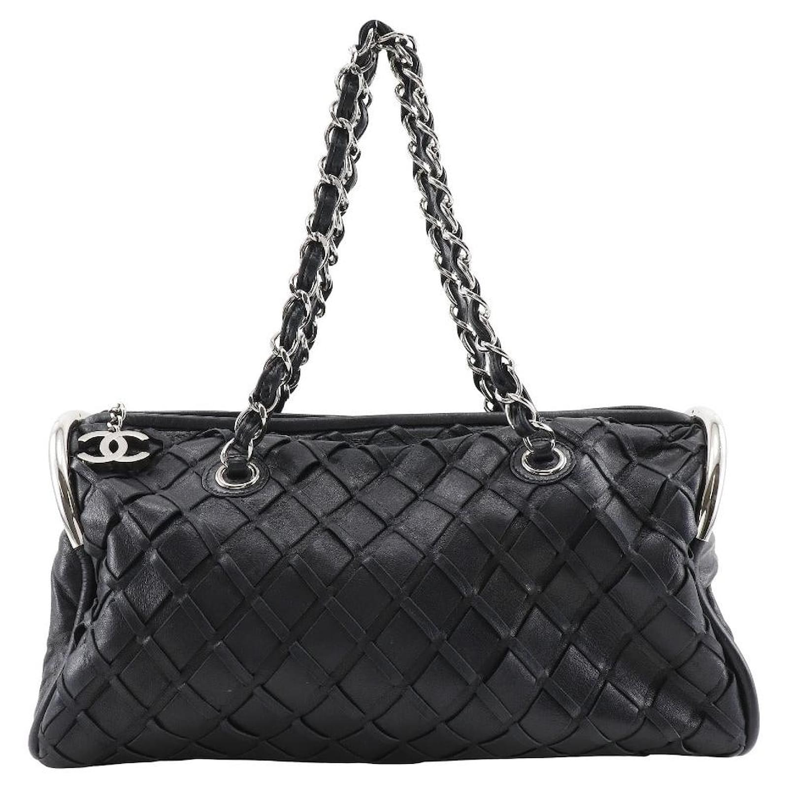 Chanel Bowling Black Leather ref.1760220 - Joli Closet