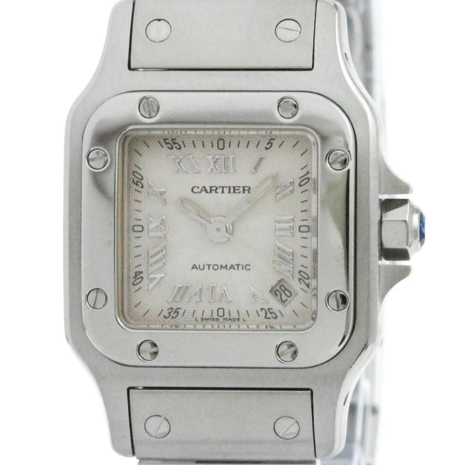 Cartier Santos Galbee Automatic Stainless Steel Women's Wristwatch ref ...