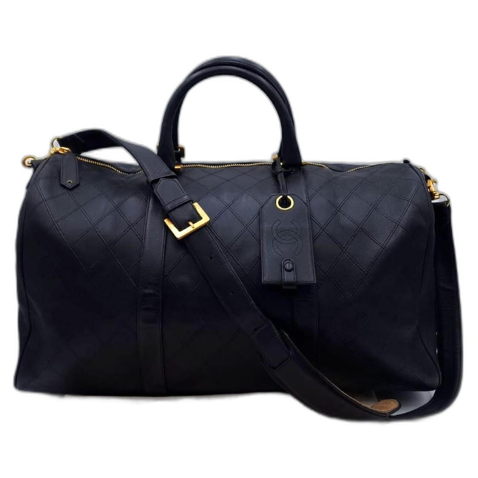 Chanel Boston Duffle Travel Weekend Keepall Bag Full Set (Sold) - Joli ...