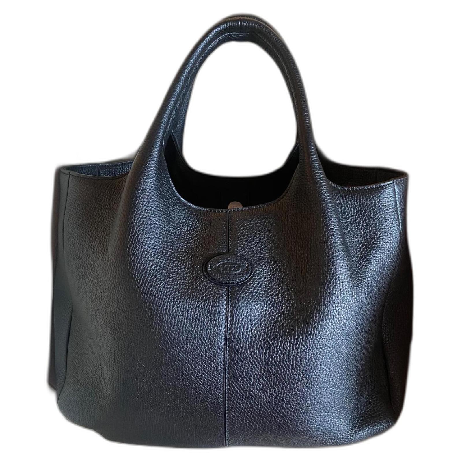 Tod's Handbags Black Leather ref.1771083 - Joli Closet
