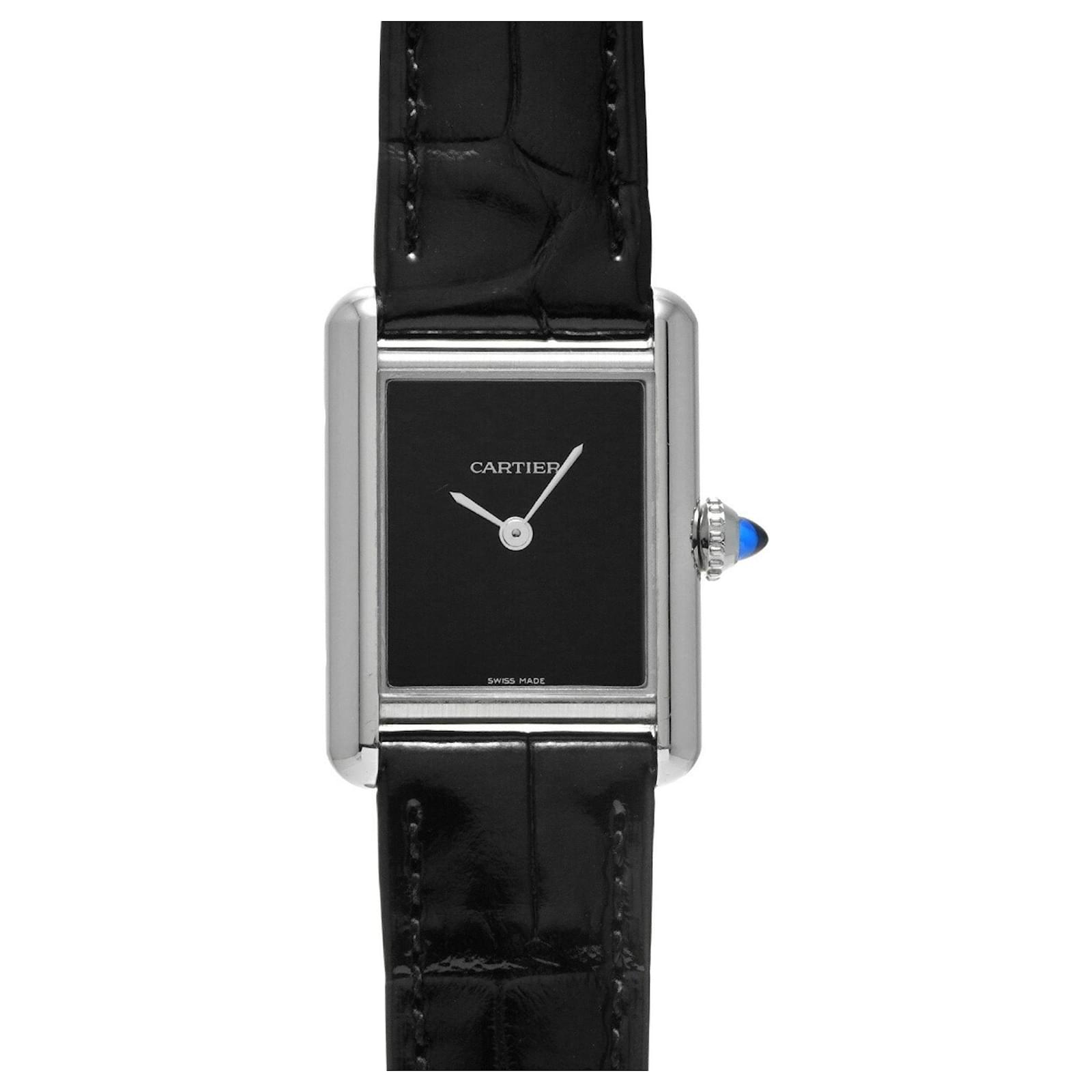 Cartier Tank Must Black Steel ref.1774053 - Joli Closet