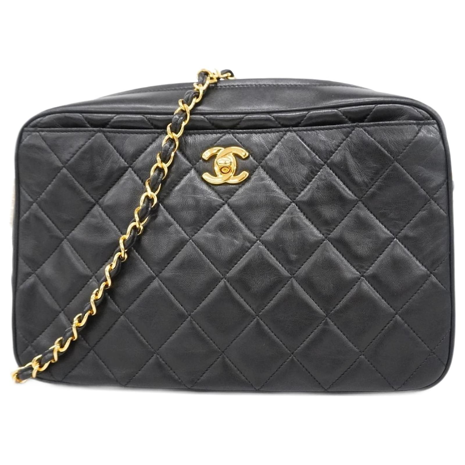 Chanel Camera Black Leather ref.1774614 - Joli Closet